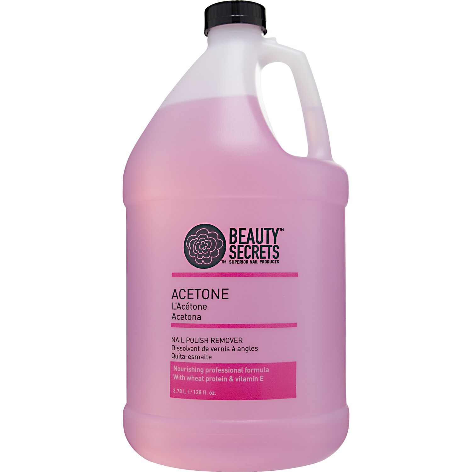 Beauty Secrets Acetone Nourishing Nail Polish Remover Gallon | Sally Beauty