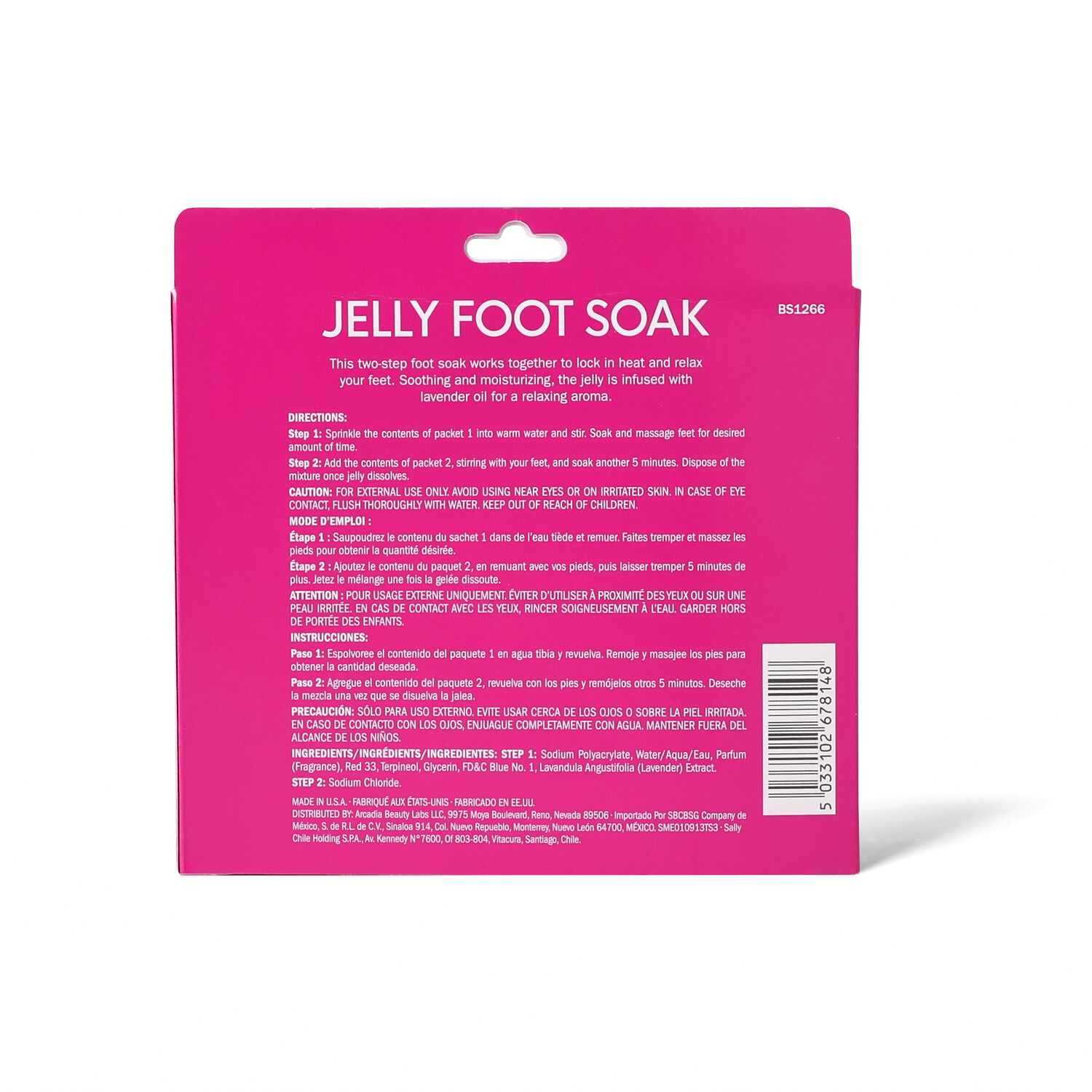 Jelly Foot Soak | Sally Beauty
