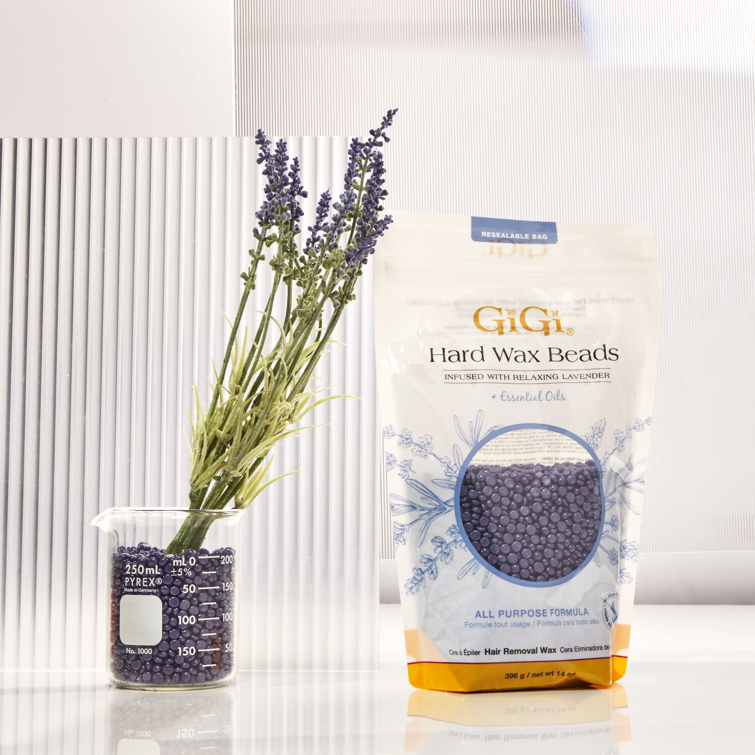 Gigi Relaxing Lavender Wax Beads | Hair Removal | Sally Beauty
