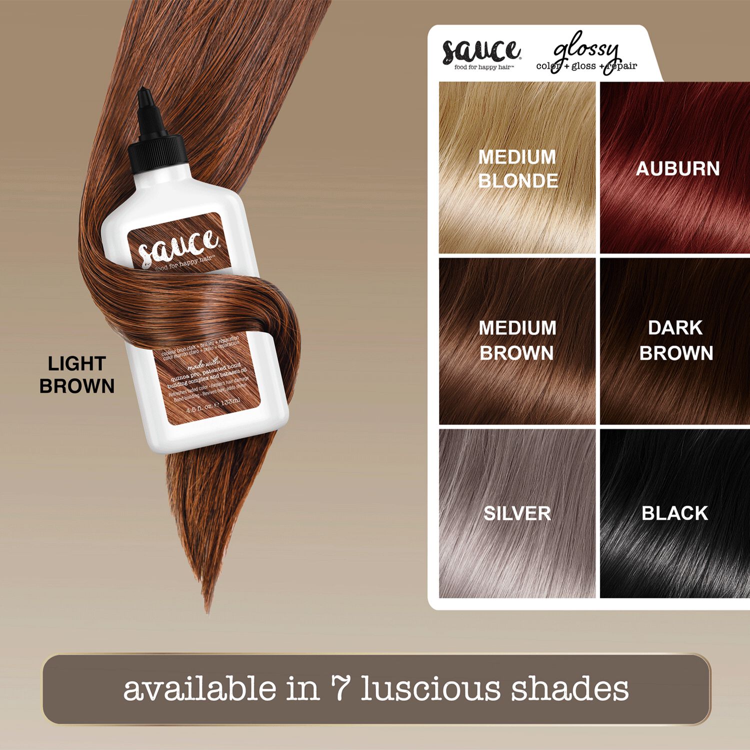 Glossy Color & Gloss & Repair Semi Permanent Hair Gloss | Hair Color ...