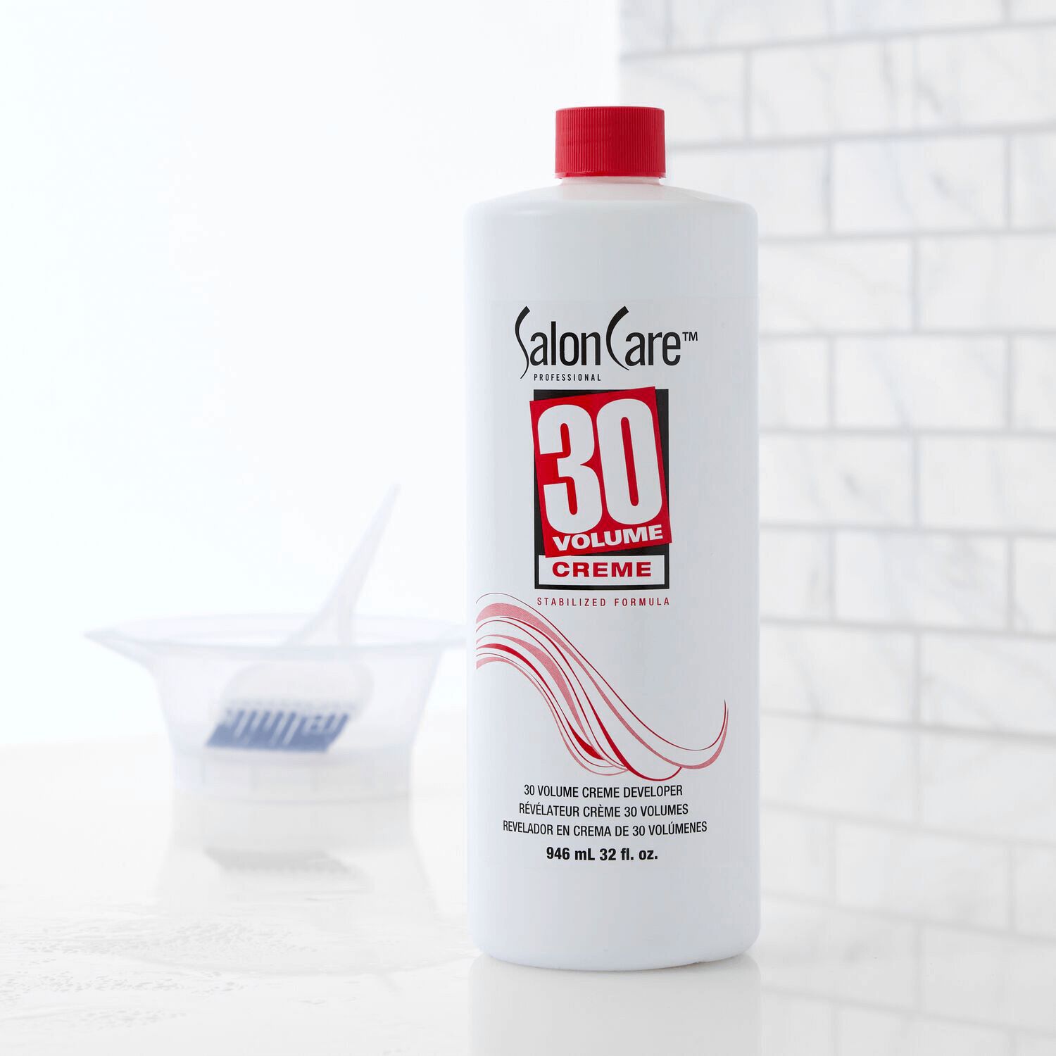 Salon Care 30 Volume Creme Developer 32.0 oz | Color Developers