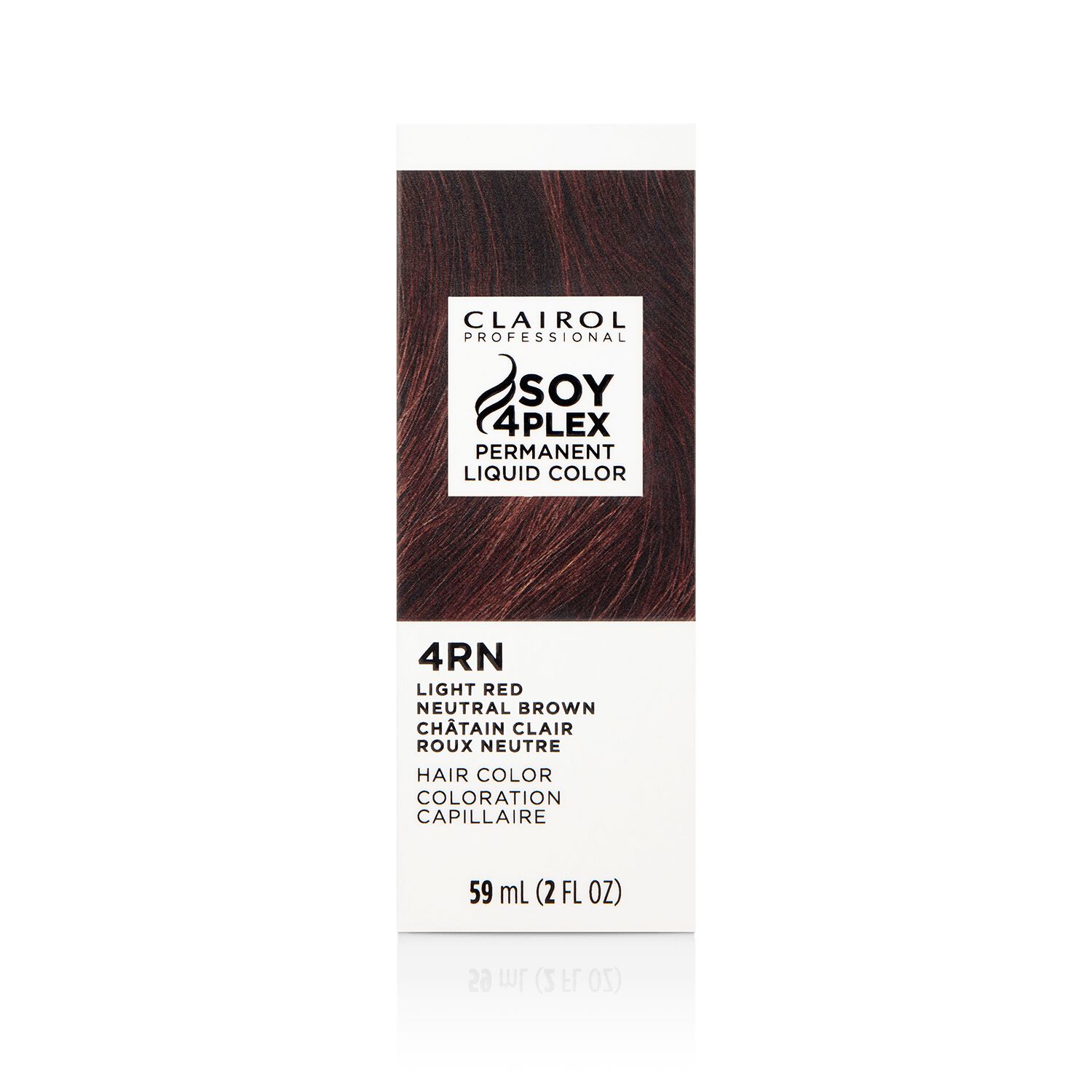 Clairol Professional 4RN/47R Light Red Neutral Brown LiquiColor ...