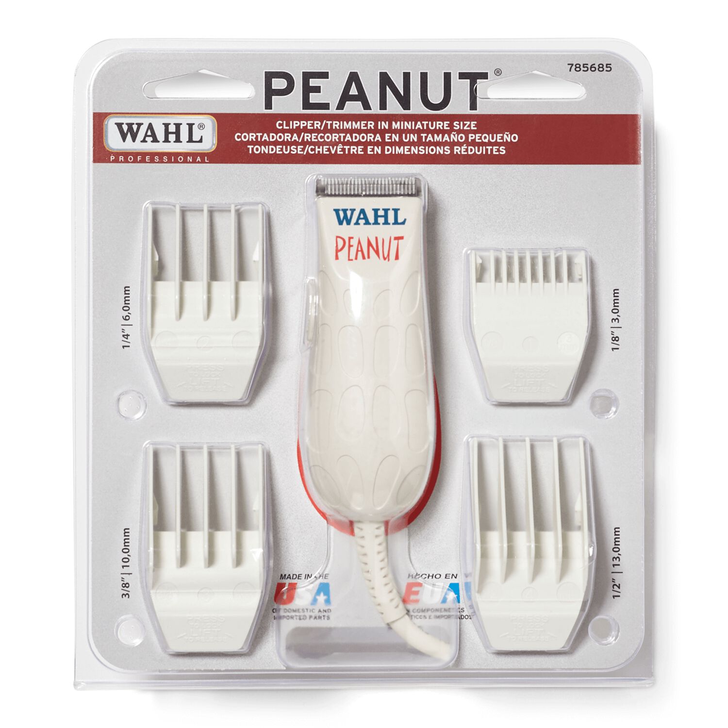 White Peanut Clipper and Trimmer by Wahl | Hair Clippers & Trimmers ...