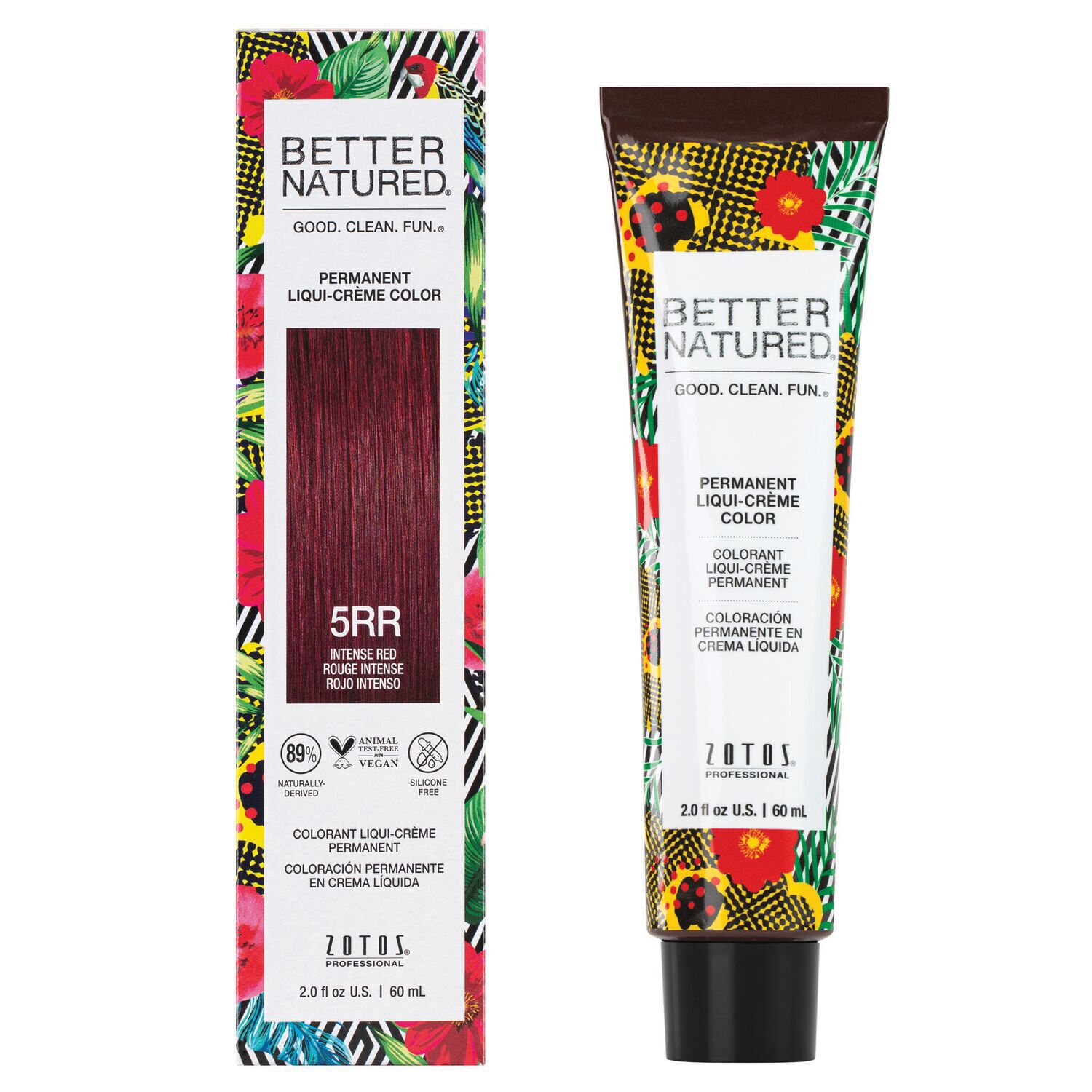 Better Natured 5RR Intense Red Permanent Liqui-Crème Hair Color | Sally ...