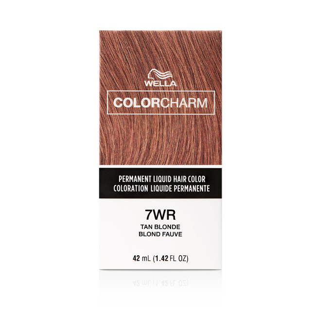 7WR Tan Blonde colorcharm Permanent Liquid Hair Color by Wella | Hair ...