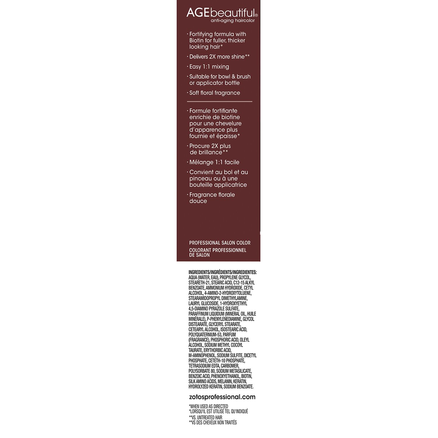 4NRV Dark Neutral Red Violet Brown Permanent Liqui-Creme Hair Color ...