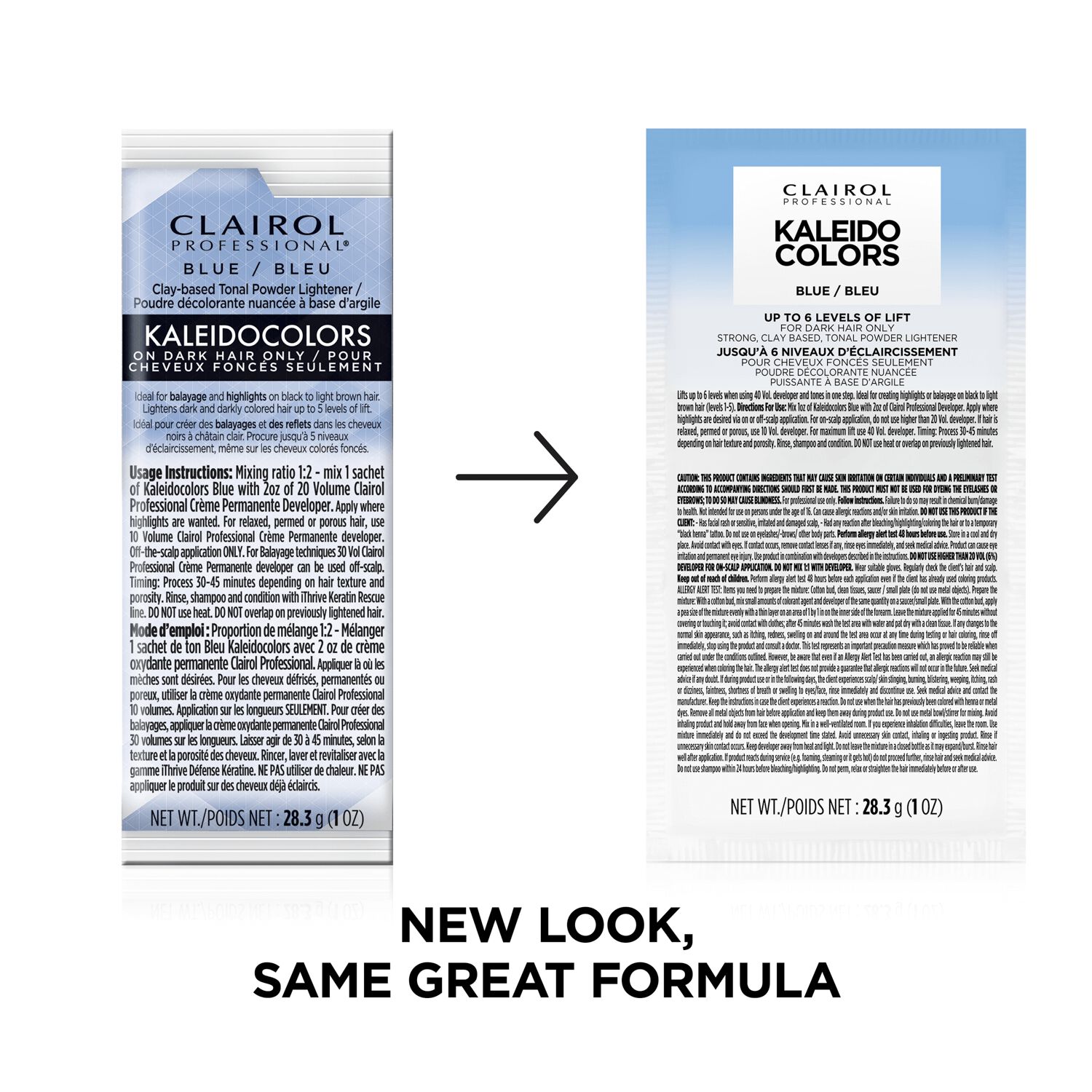 Kaleidocolors Blue Powder Lightener Packette by Clairol Professional ...