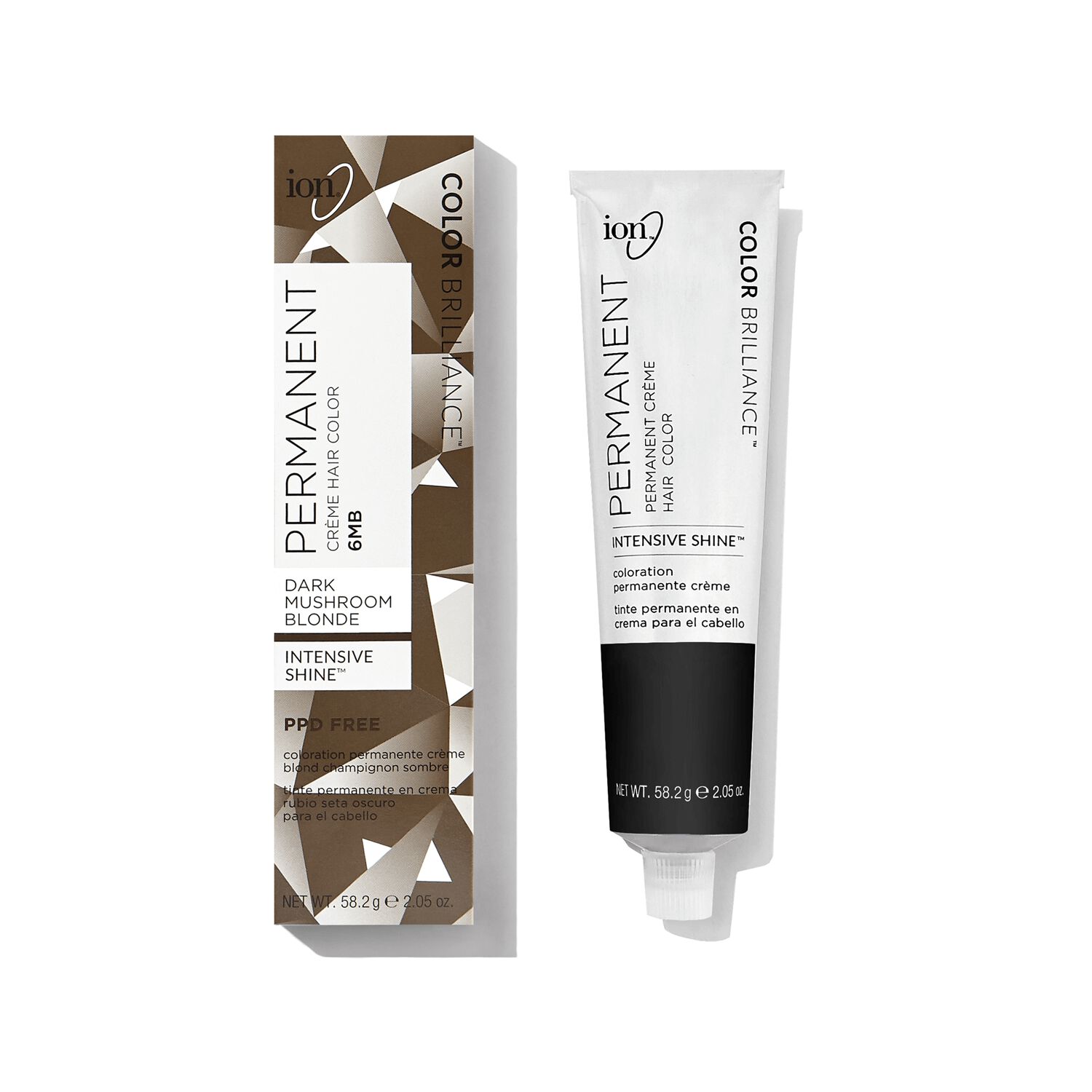 ion 6MB Dark Mushroom Blonde Permanent Creme Hair Color by Color ...