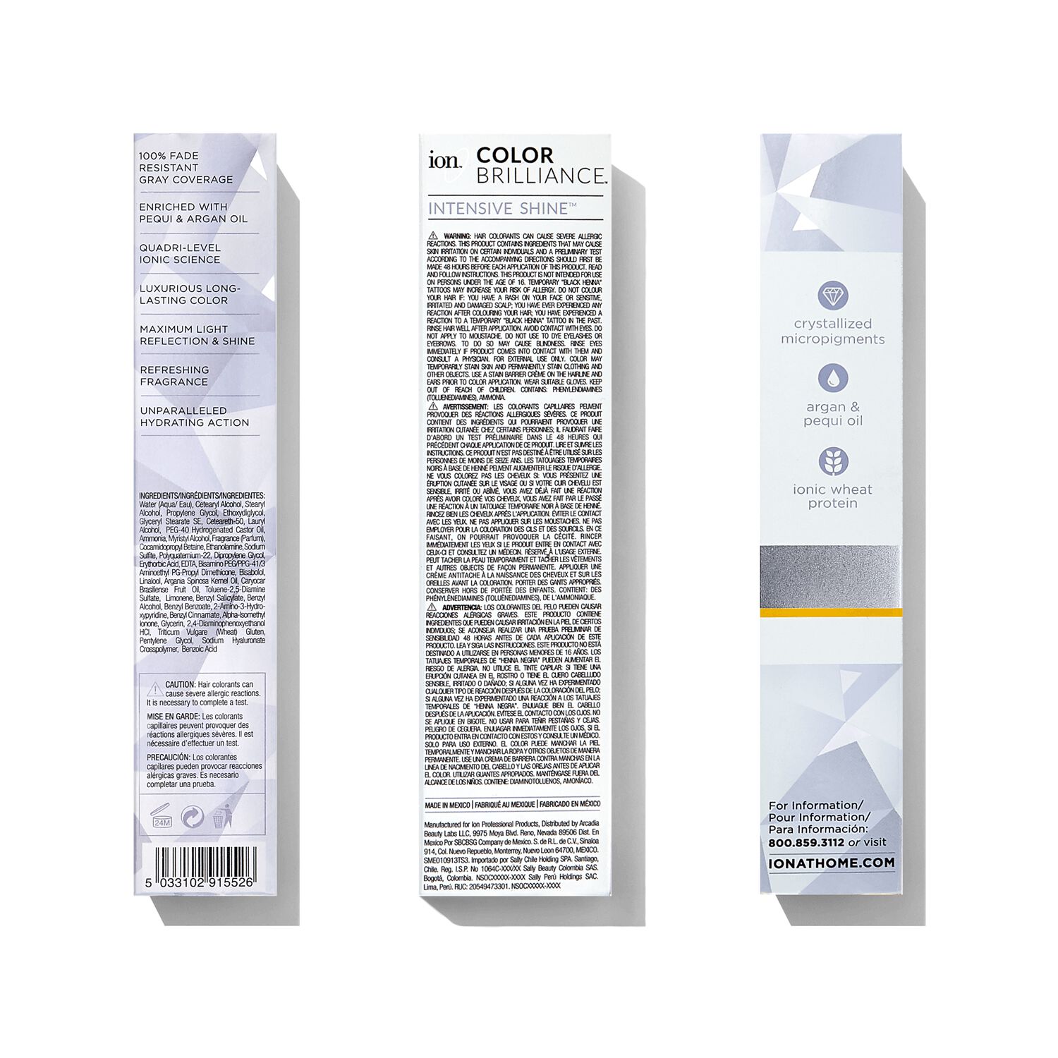 Ion 9V Very Light Cool Blonde Permanent Creme Hair Color by Color ...