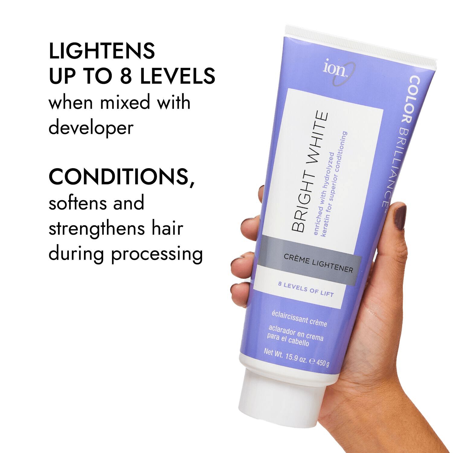 ion Color Brilliance Bright White Creme Lightener 15.9oz | Hair Color ...