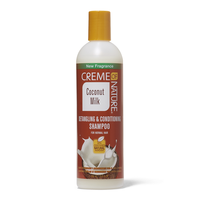 Coconut Milk Detangling & Conditioning Shampoo by Creme of Nature ...