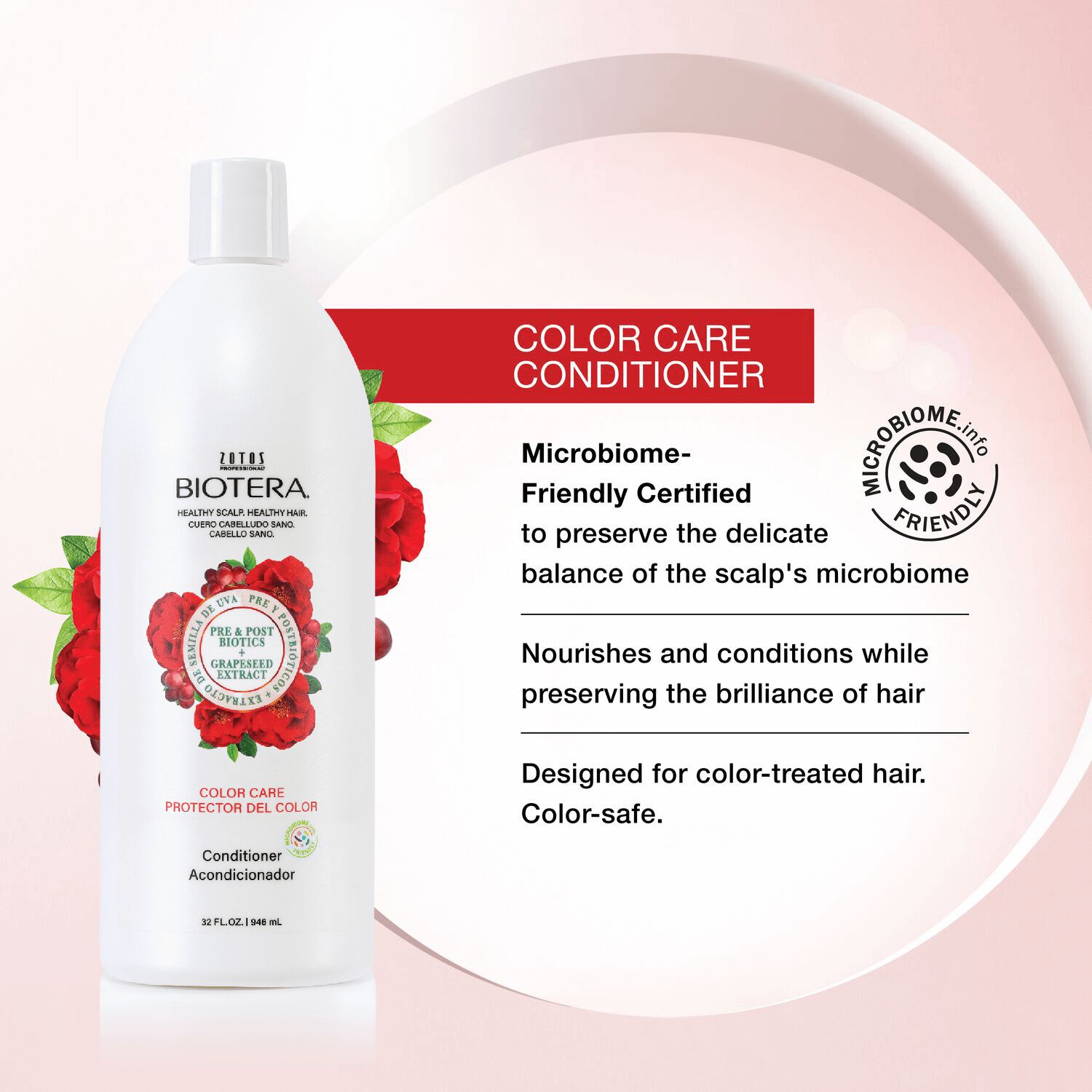 Biotera Color Care Conditioner With Grapeseed Extract 32 oz | Sally Beauty