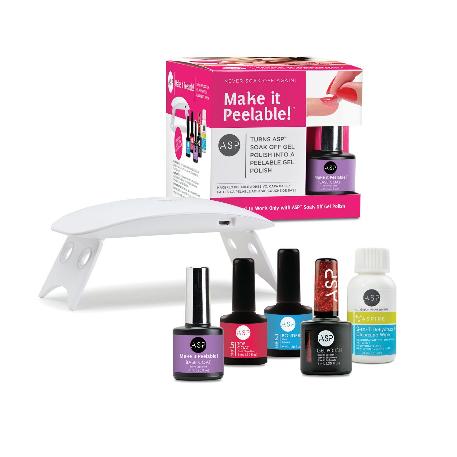 Make It Peelable Try Me Kit by ASP | Nails | Sally Beauty
