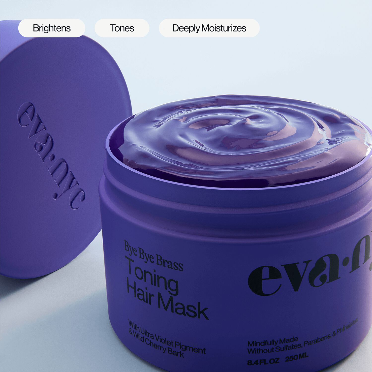 Eva NYC Bye Bye Brass Toning Hair Mask | Masks