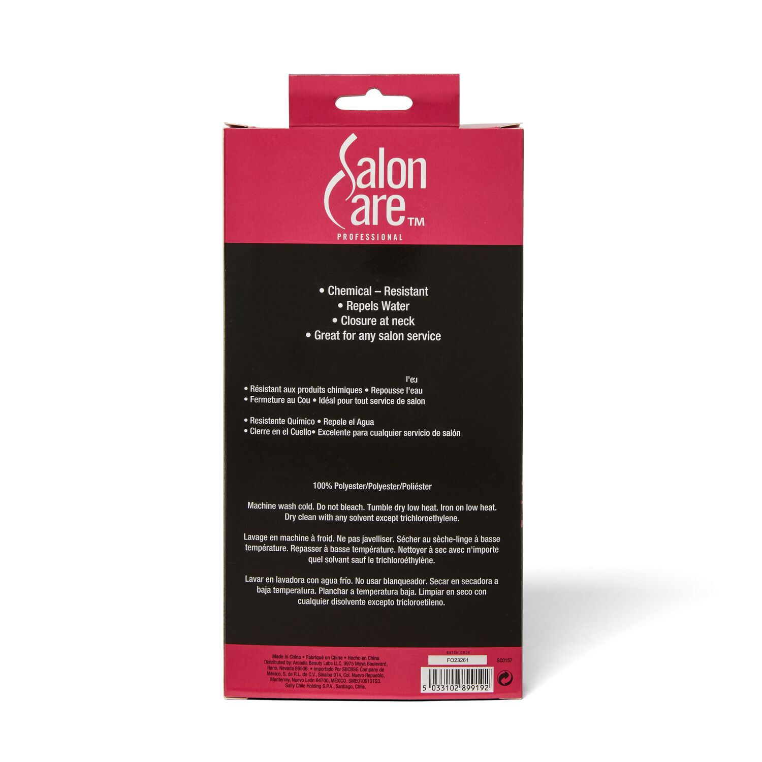 Salon Care Chemical Resistant Salon Cape | Sally Beauty