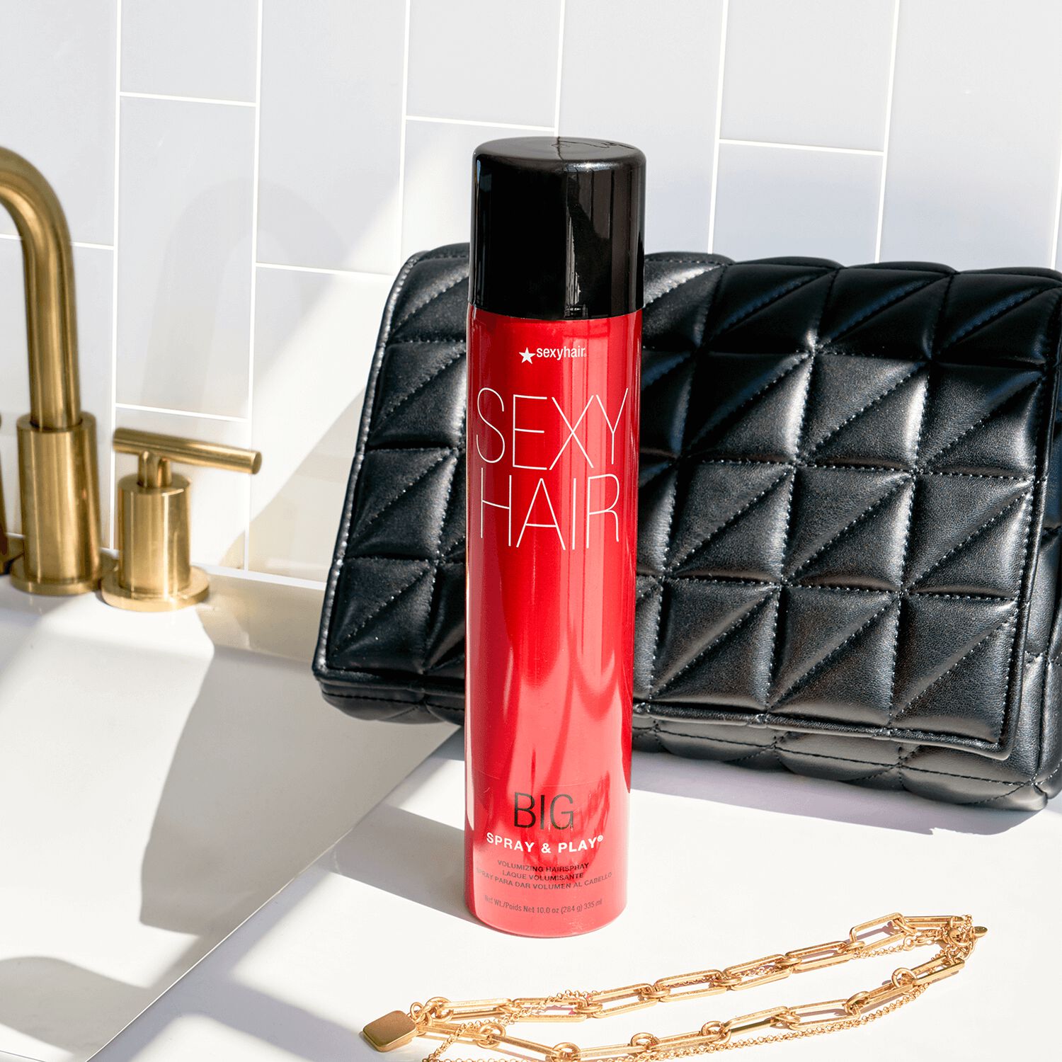 SexyHair Spray & Play Volumizing Hairspray | Sally Beauty