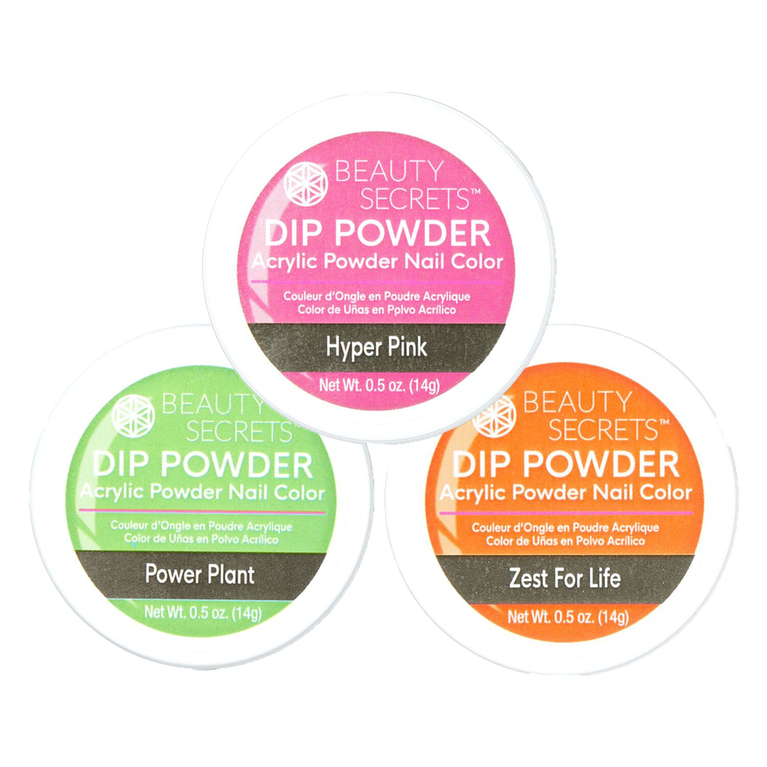 Beauty Secrets Neon Dip Powders | Dip Powders