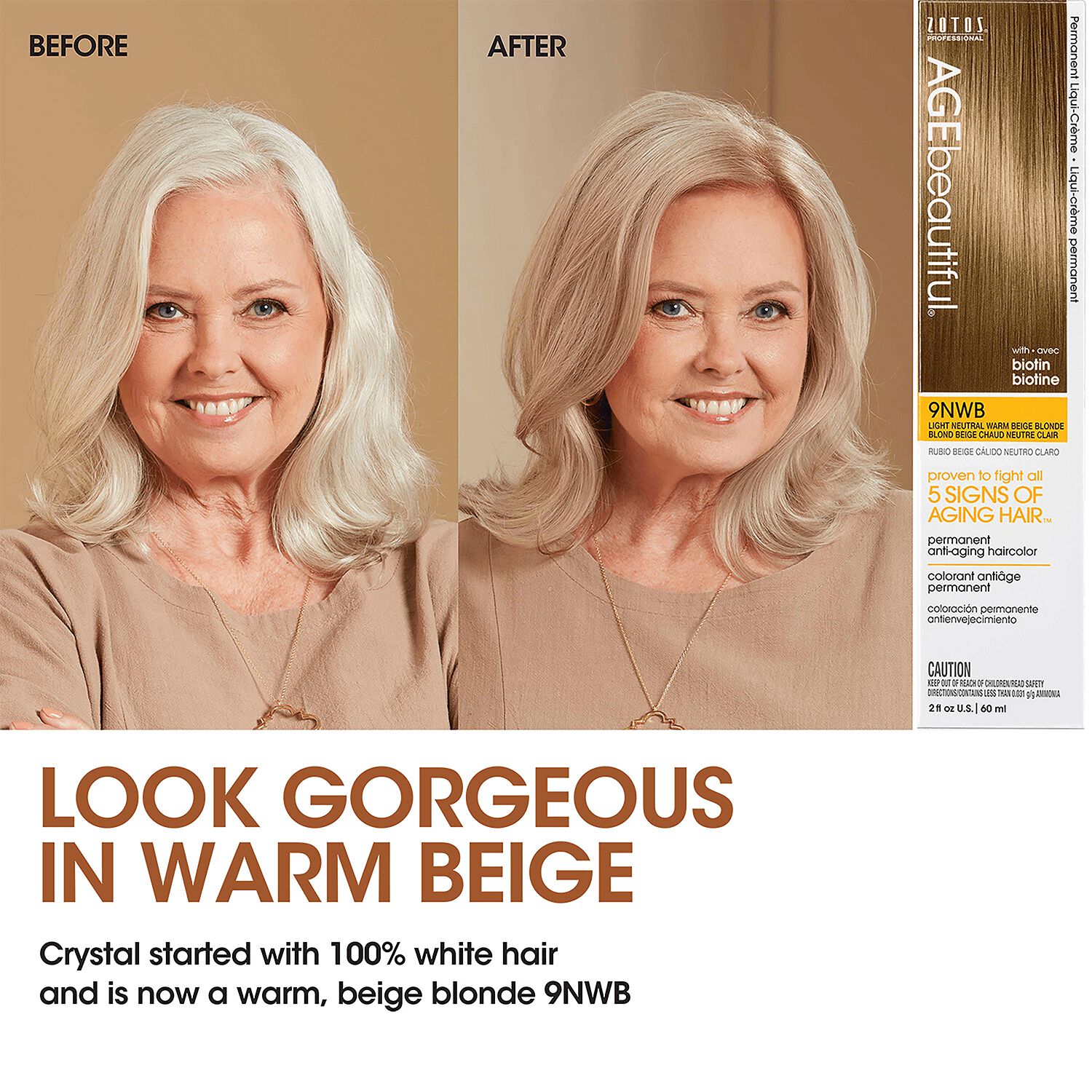 8NWB Medium Neutral Warm Beige Blonde Permanent Liqui-Creme Hair Color ...