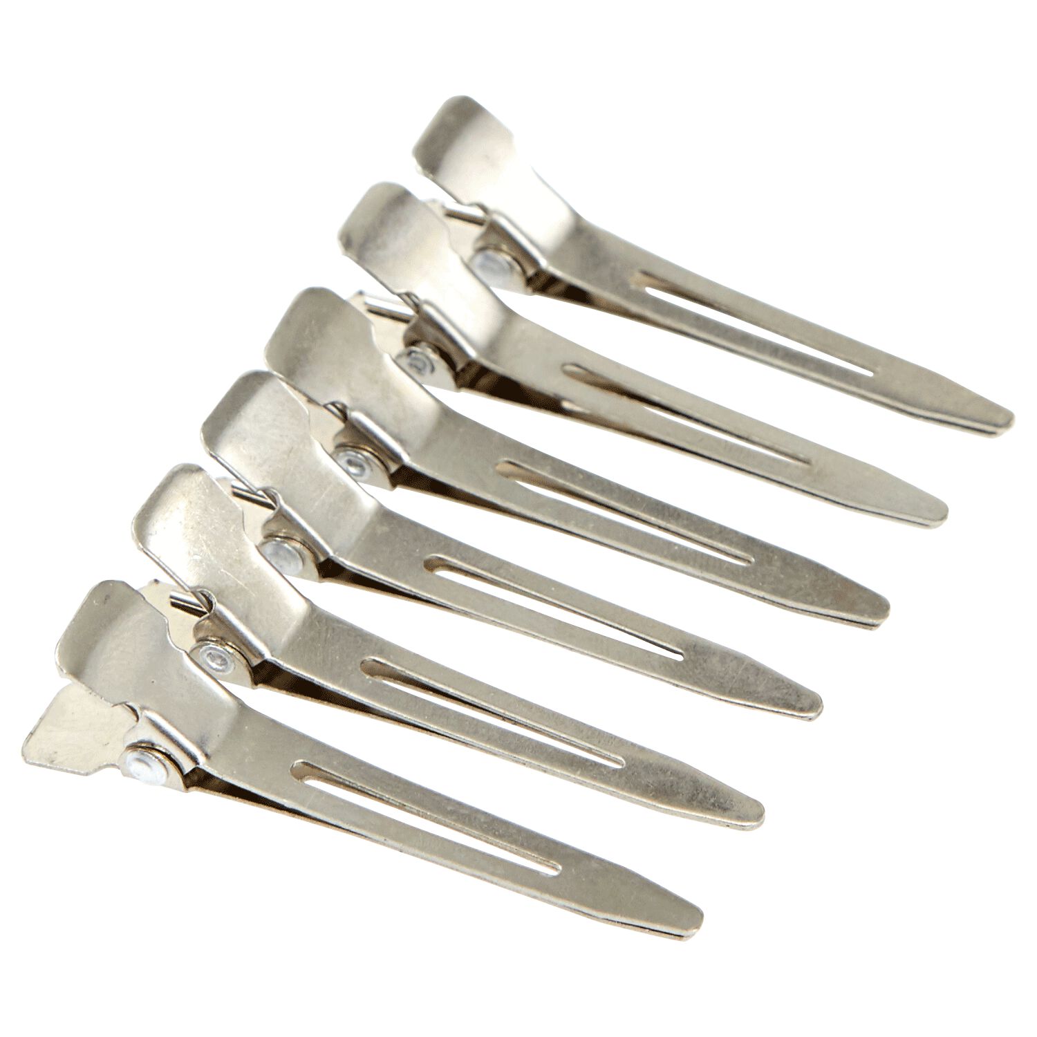 Salon Care Metal Single Prong Curl Clips 100 ct | Hair Clips