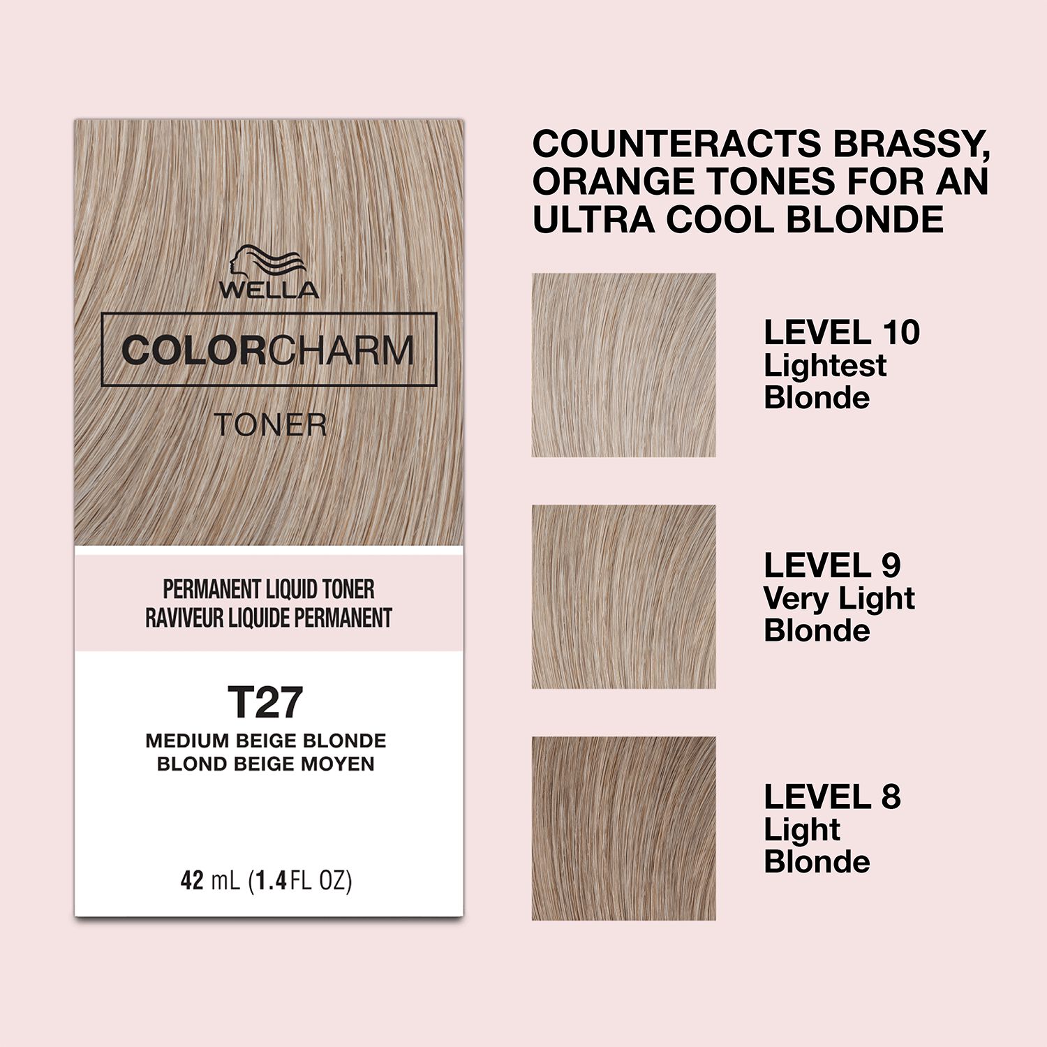 Wella Color Charm Medium Beige Blonde Toner | Hair Toners