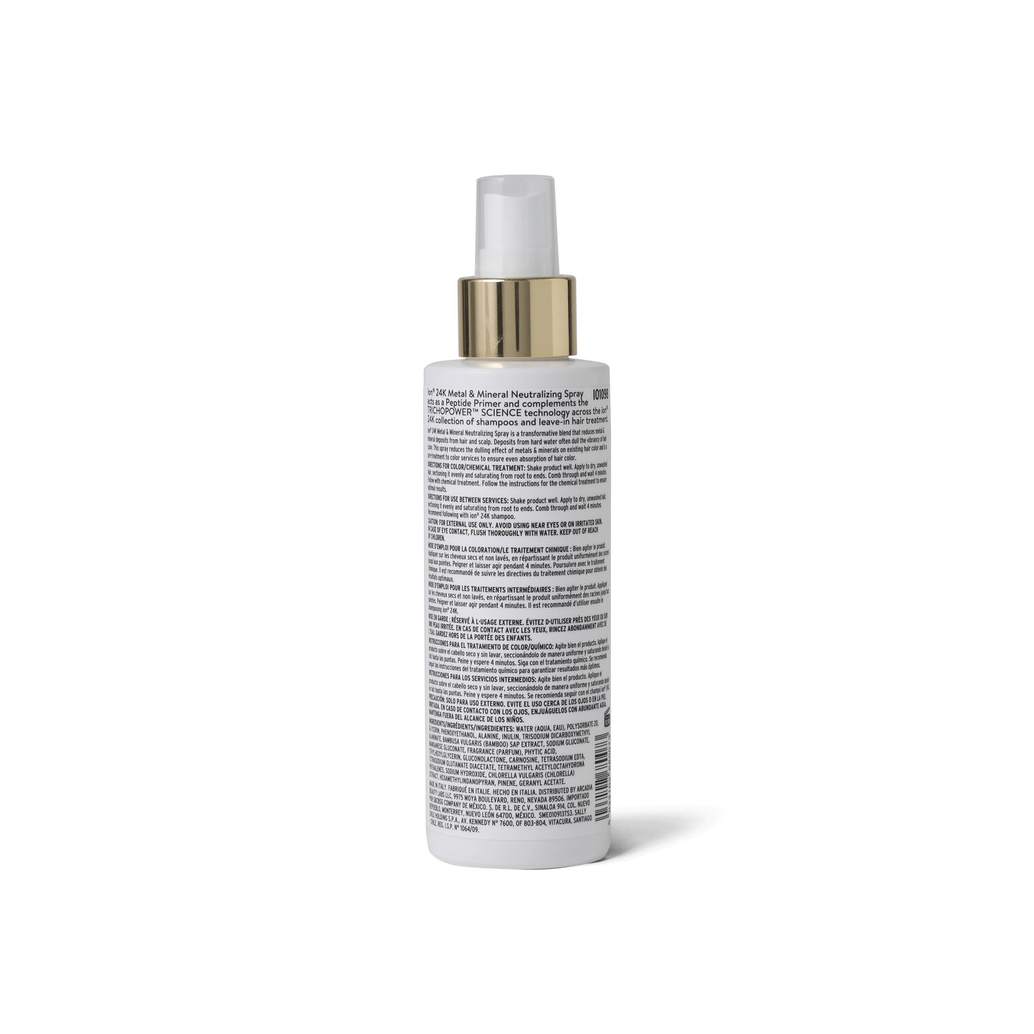 ion Metal And Mineral Neutralizing Spray | ion24K | Sally Beauty