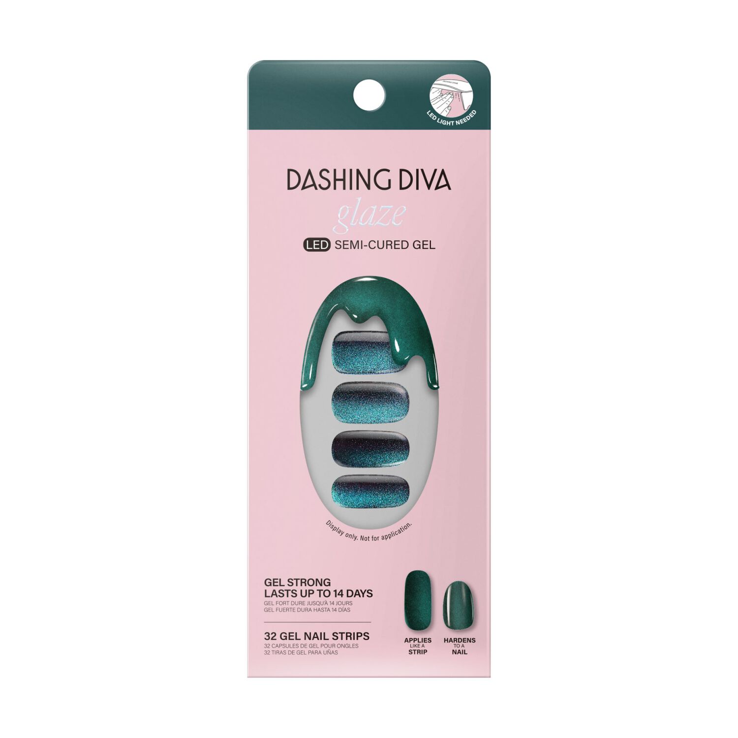 Dashing Diva Glaze Art Semi-cured Gel - Stone Cold | Sally Beauty