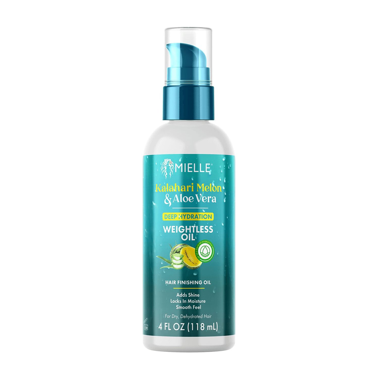 Mielle Kalahari Melon & Aloe Vera Weightless Oil 4 Oz | Sally Beauty
