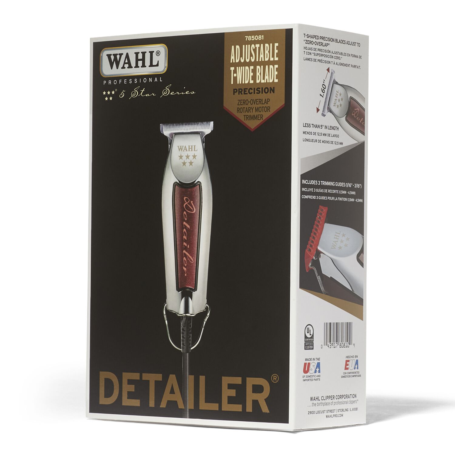 5-Star Detailer & T-Blade Trimmer by Wahl | Hair Clippers & Trimmers ...