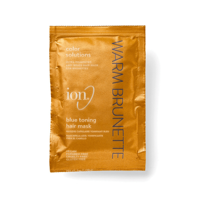 Ion Brunette Blue Toning Mask | Conditioner | Sally Beauty