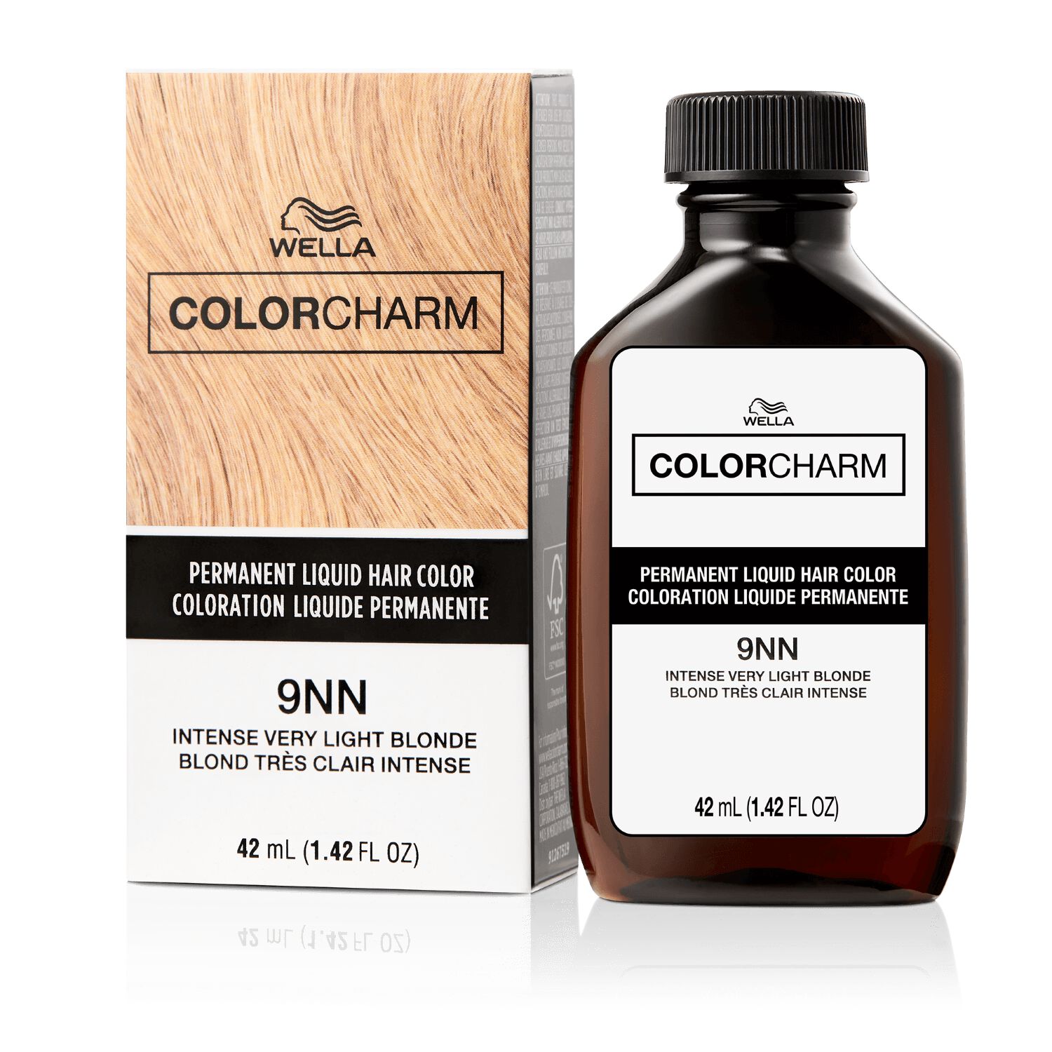 9NN Intense Very Light Blonde colorcharm Permanent Liquid Hair Color by ...