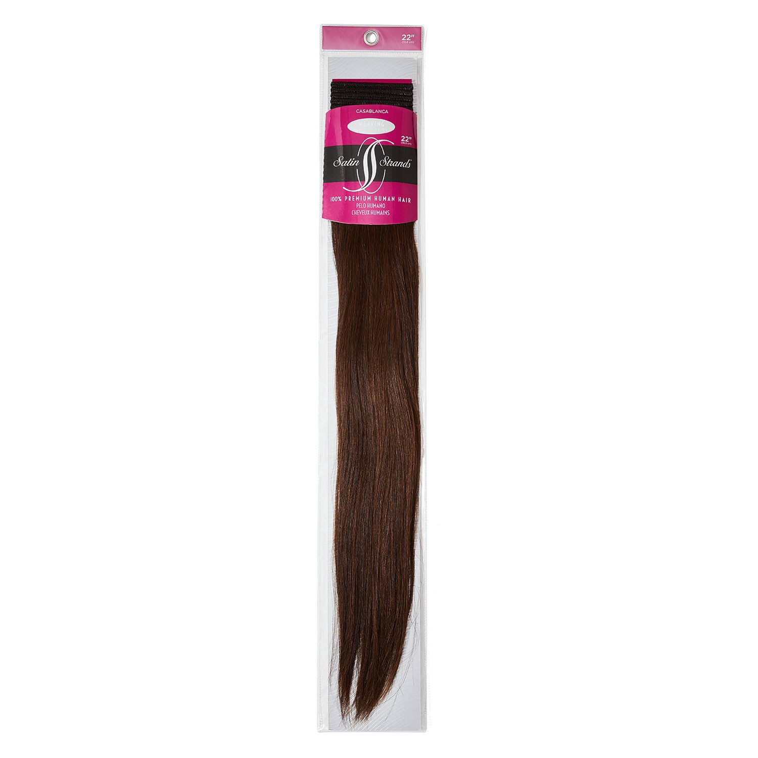 Satin Strands Premium Human Hair Extensions 22 Inchh