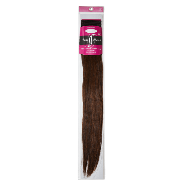 Satin Strands Premium Human Hair Extensions 22 Inchh