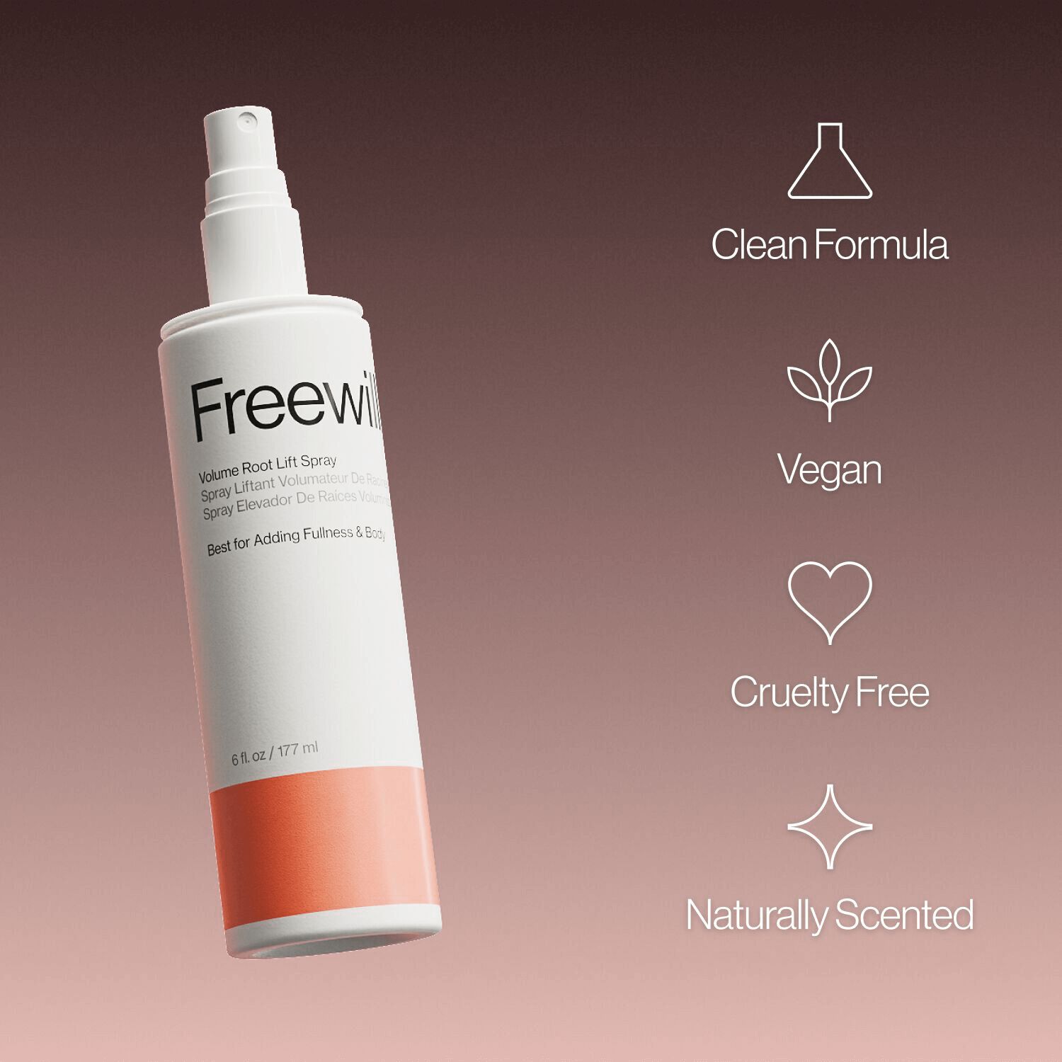 Freewill Volumizing Root Lift Spray | Sally Beauty