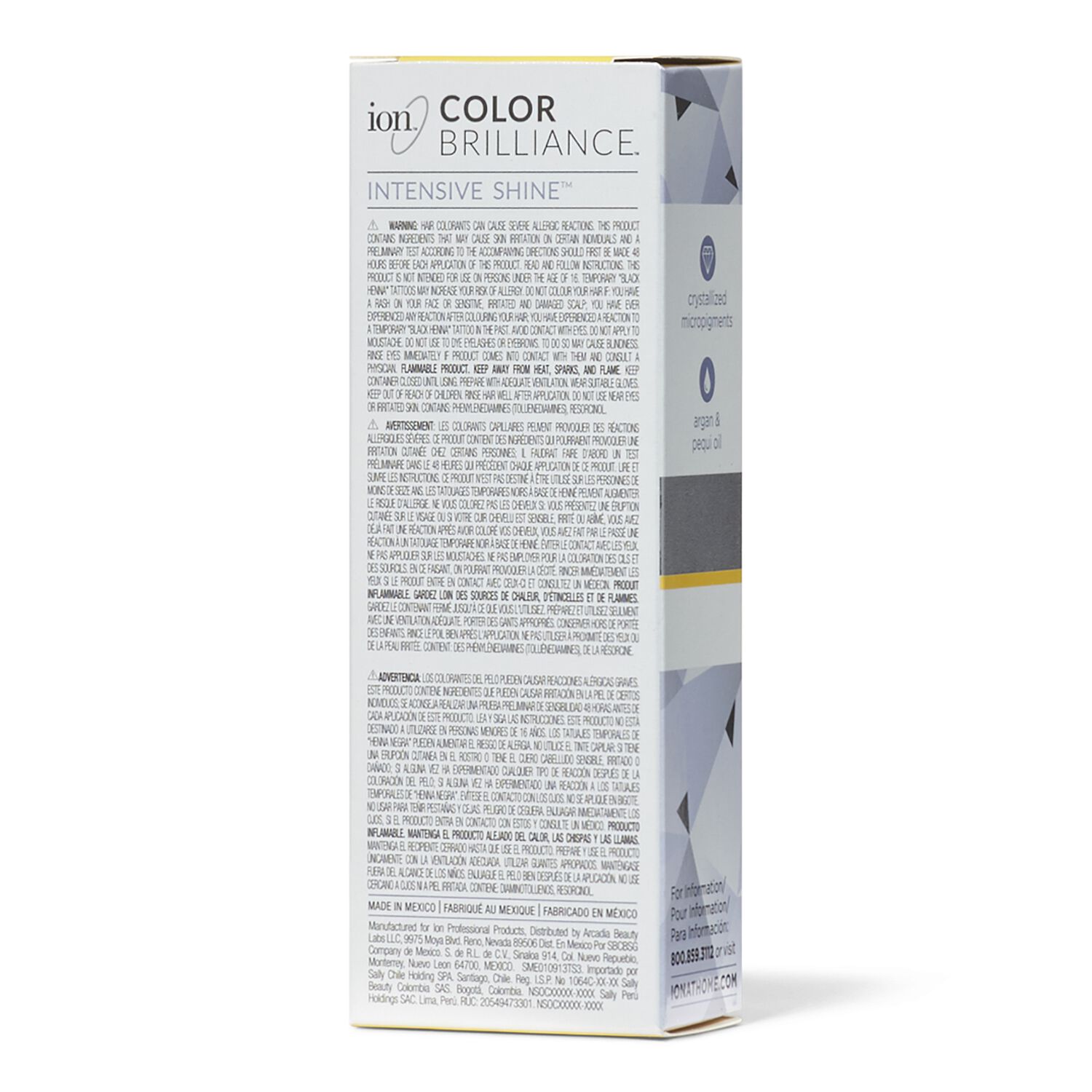 Ion 6A Dark Ash Blonde Permanent Liquid Hair Color by Color Brilliance ...