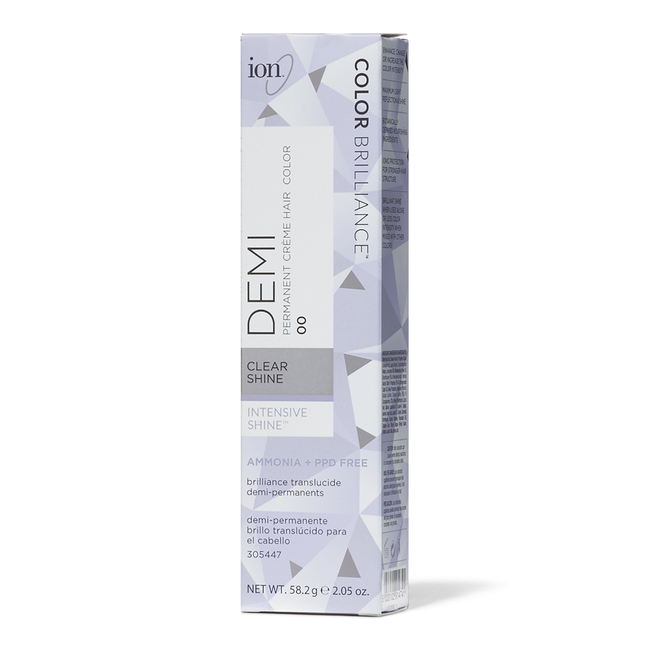 Clear - Ion Color Brilliance Demi-Permanent Creme Hair Color | Demi ...