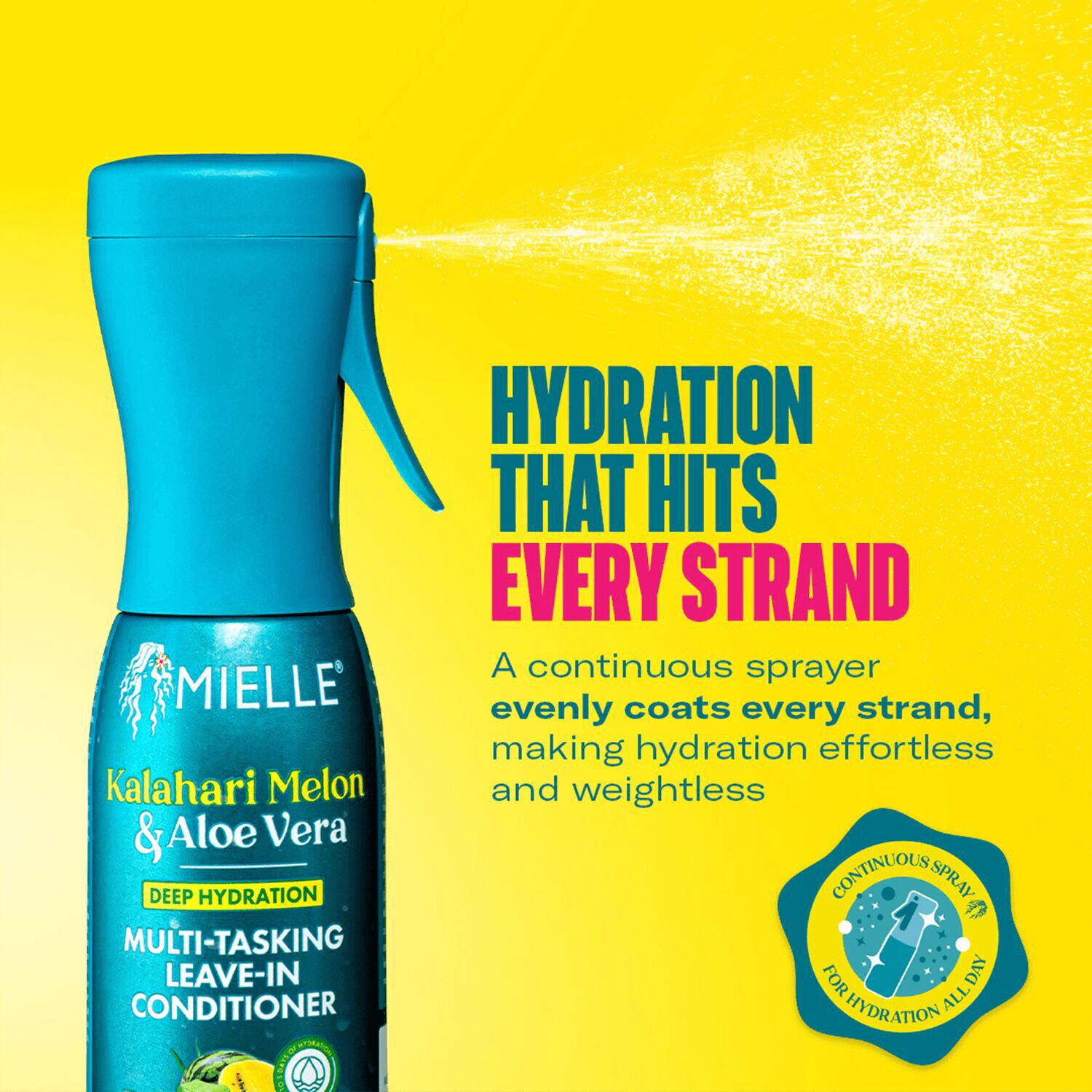 Mielle Kalahari Melon & Aloe Vera Leave-in Conditioner 6.7oz | Sally Beauty