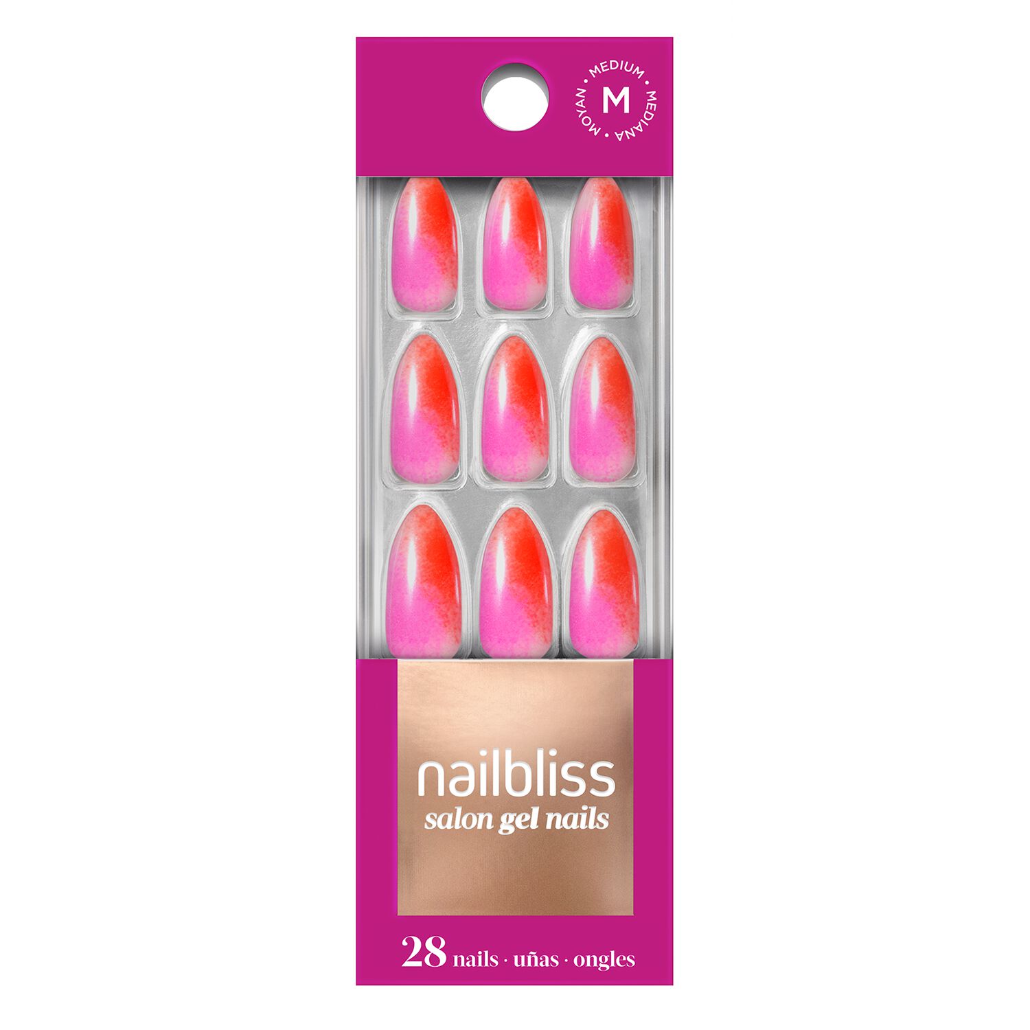 Dashing Diva Nail Bliss Gel Nail Effects Press-On Nail Kit Tequila ...