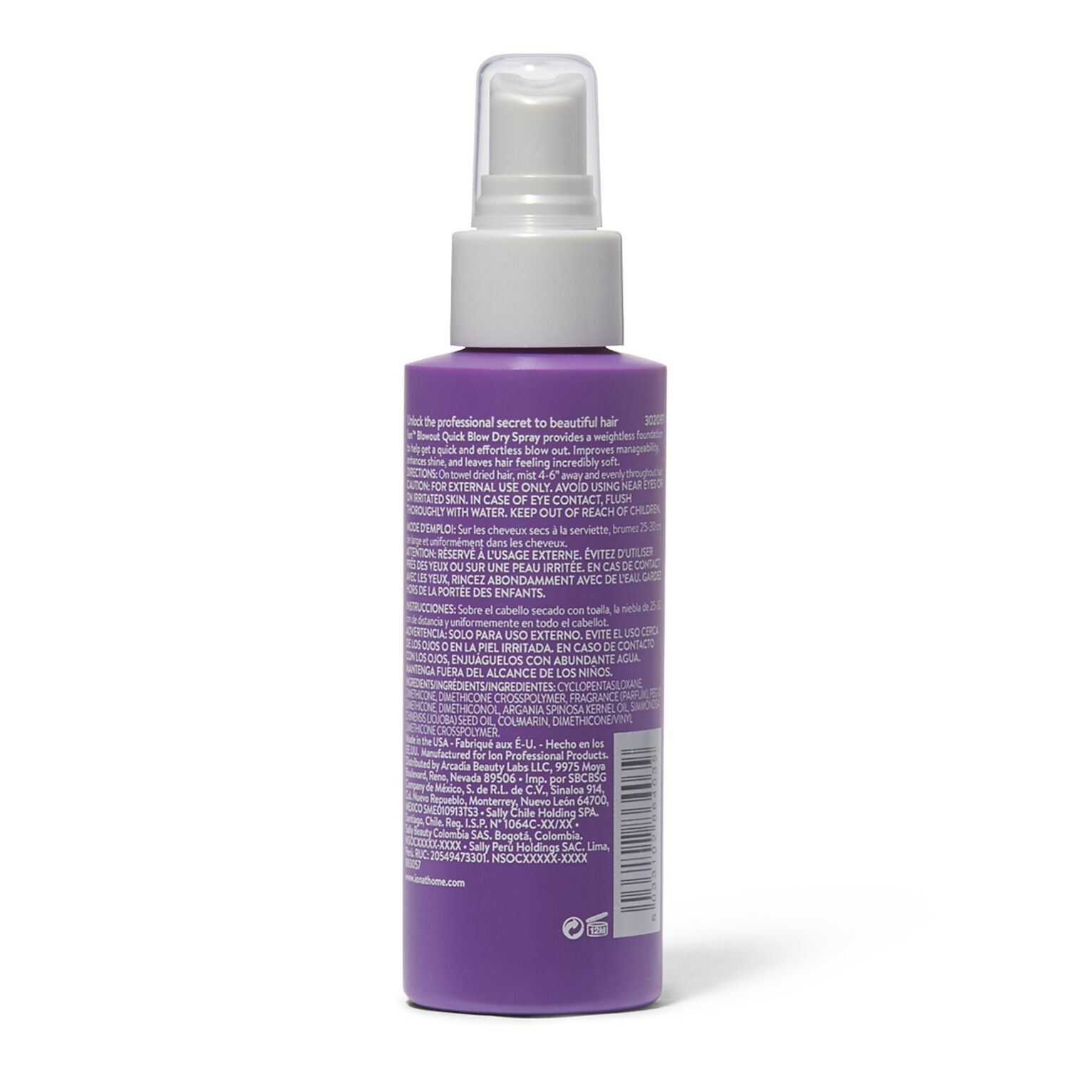 Ion Quick Blow Dry Spray by Blowout Solutions | Styling Products ...
