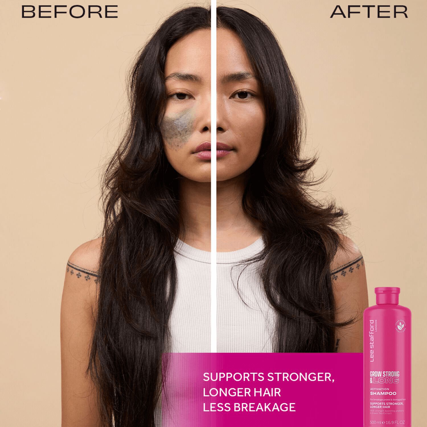 Grow Strong and Long Activation Shampoo by Lee Stafford | Shampoo ...