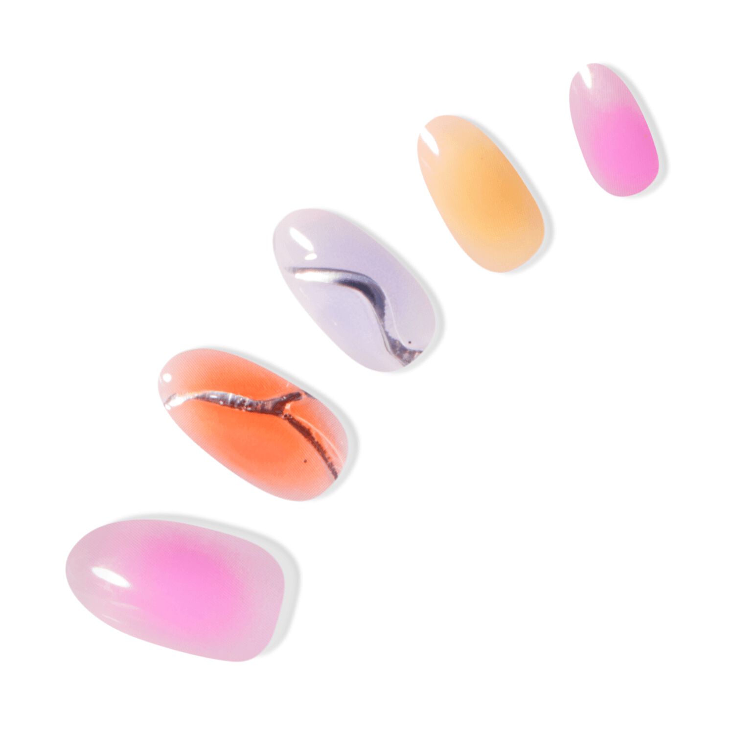 Dashing Diva Magic Press Press-On Gel Nails Chakra Ramen | Nails ...