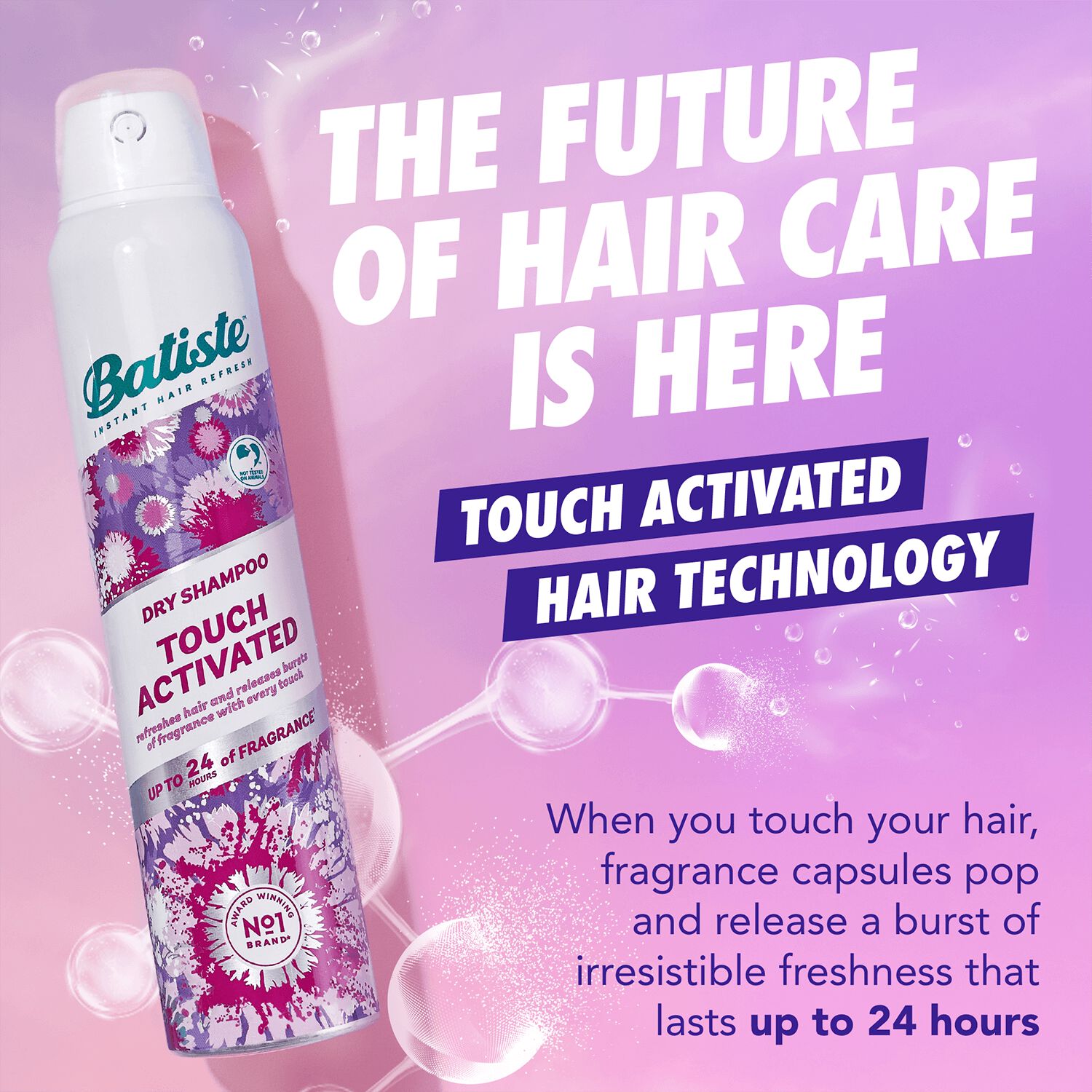 Batiste Touch Activated Dry Shampoo | Sally Beauty