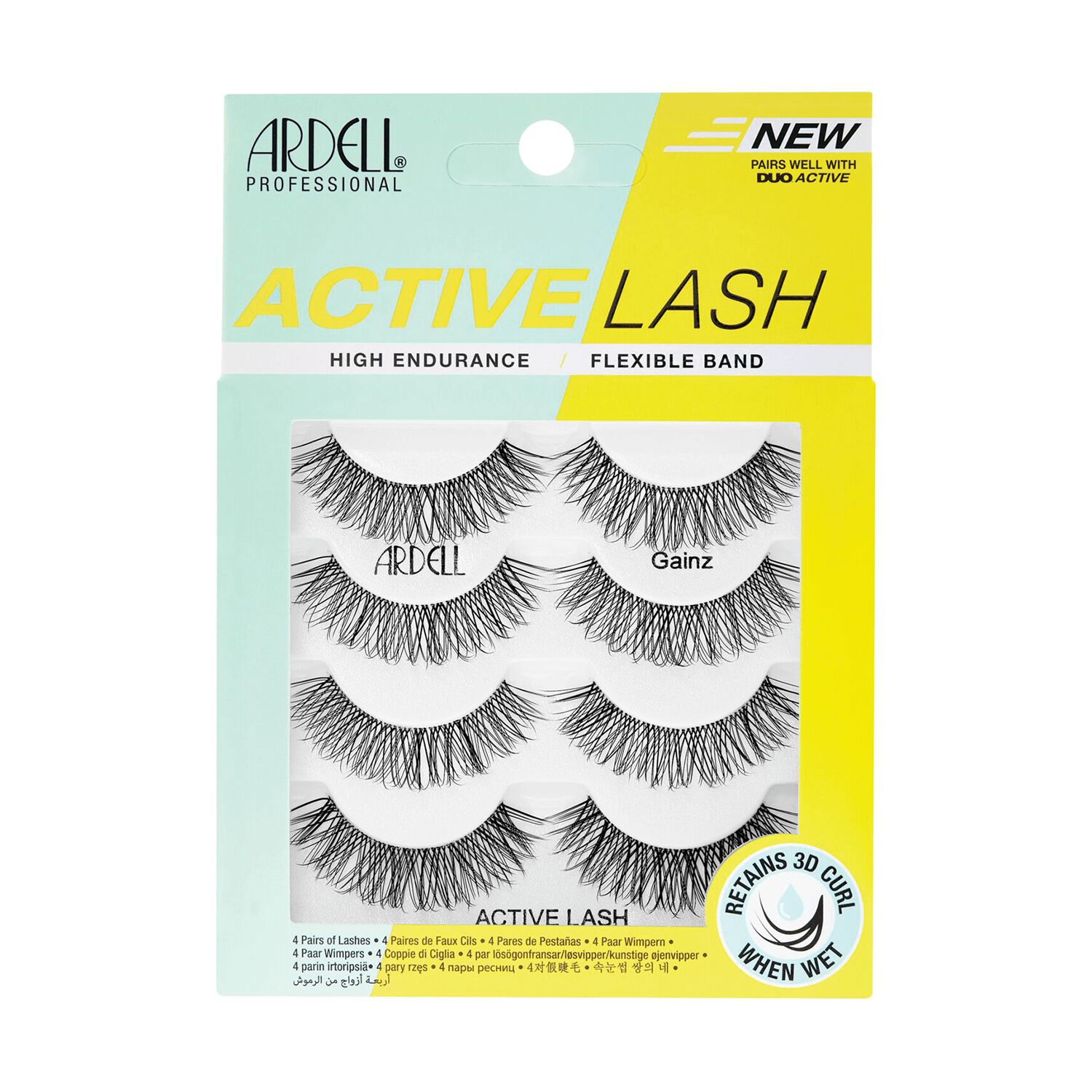 Ardell Active Lash Gainz 4 Pack | False Eyelashes | Sally Beauty