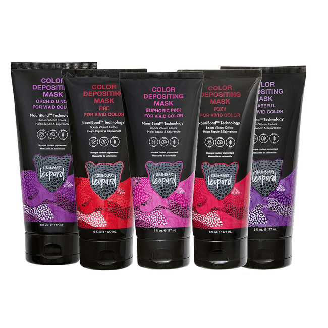 Strawberry Leopard Color Depositing Hair Mask | Color Depositing Hair ...