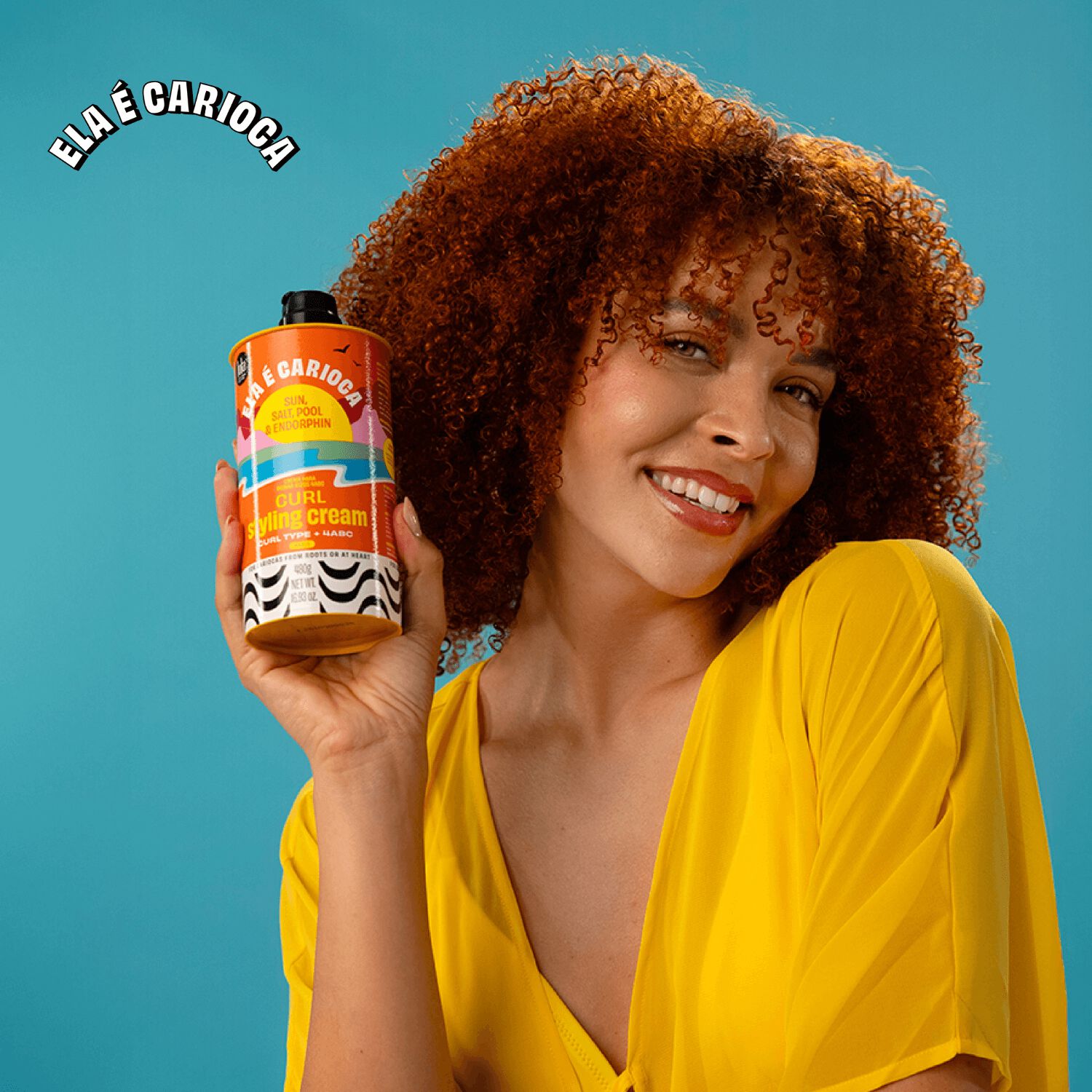 Lola from Rio Ela É Carioca Curl Styling Cream 4ABC | Sally Beauty