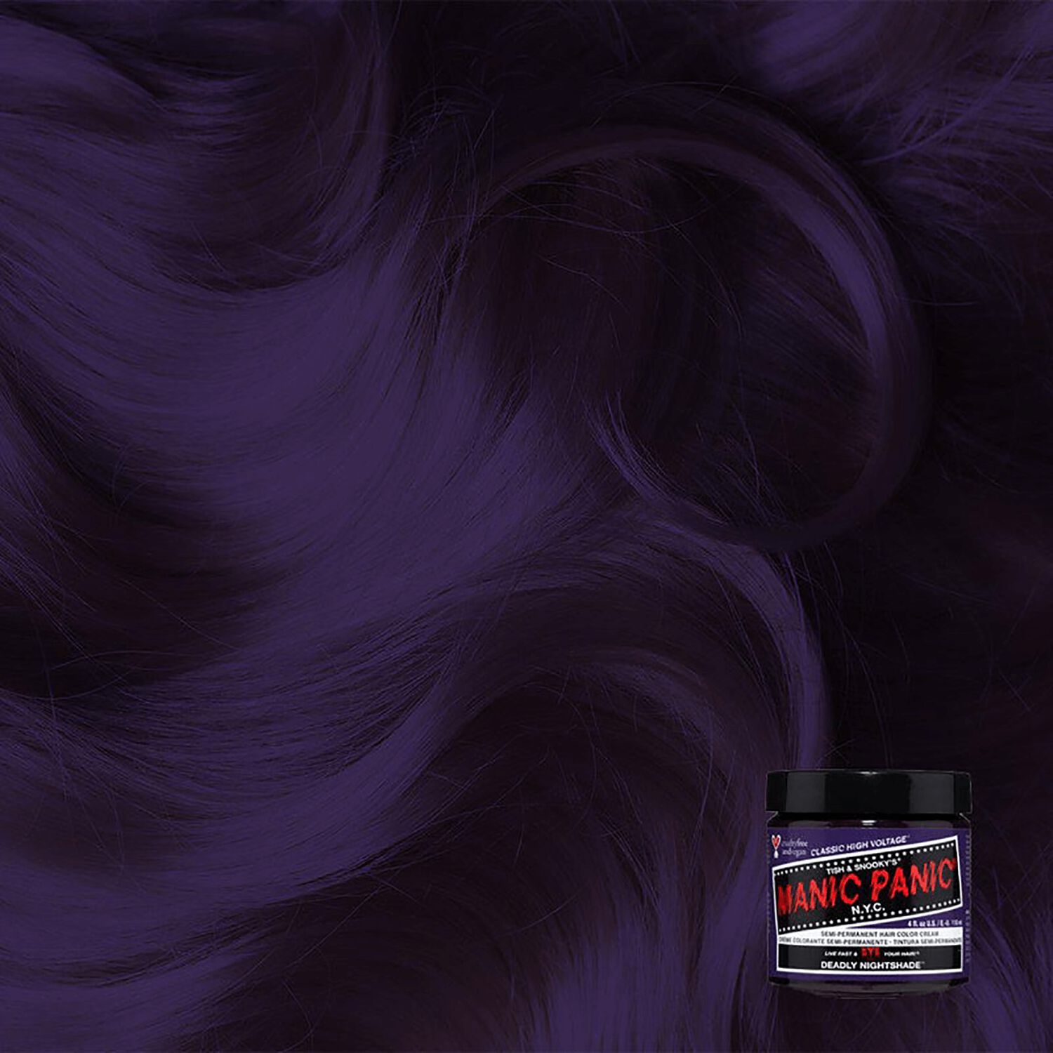 Deadly Nightshade - Manic Panic Semi-Permanent Hair Color | Sally Beauty