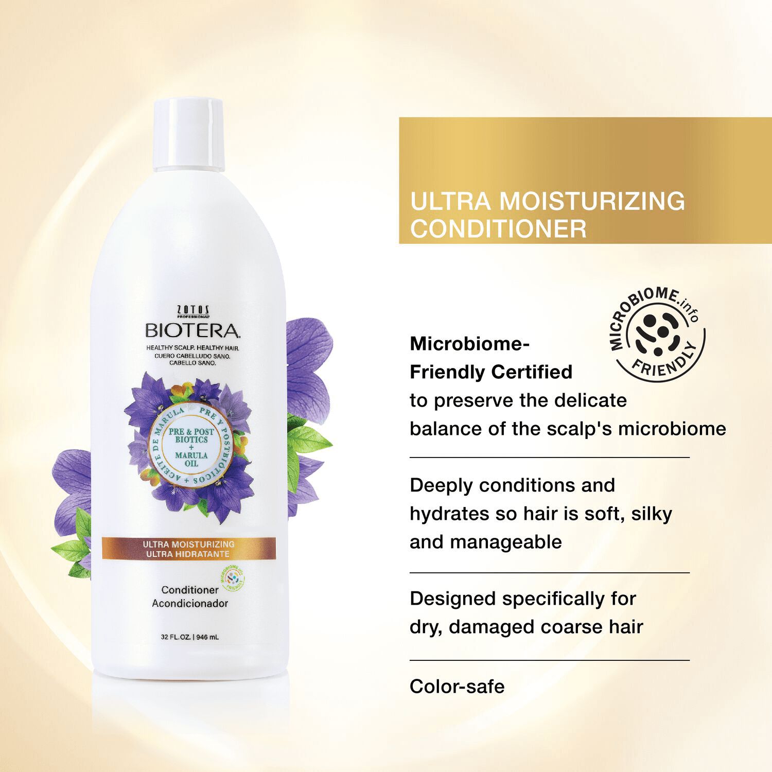 Biotera Ultra Moisturizing Conditioner With Marula Oil 32 oz | Sally Beauty