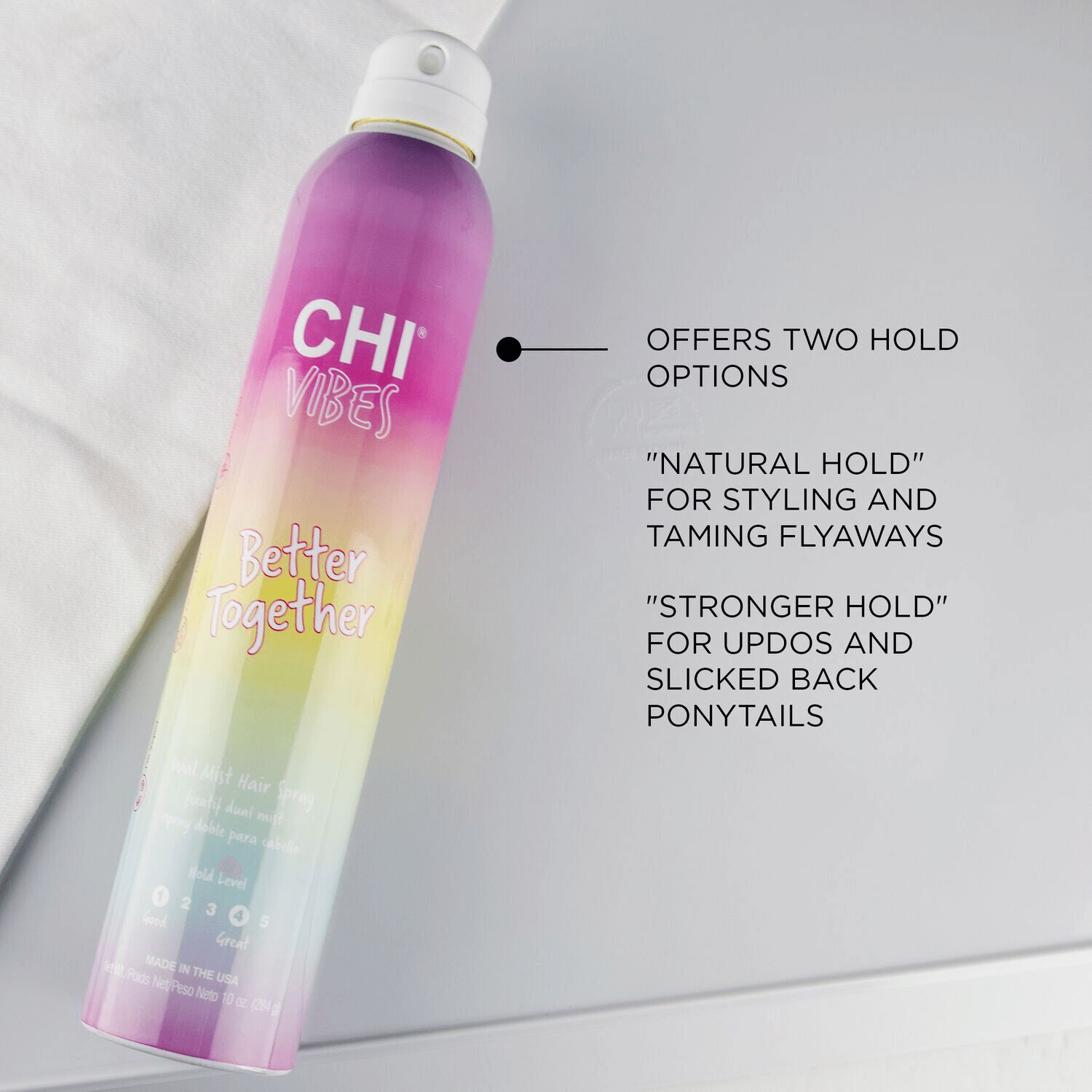 CHI Vibes BETTER TOGETHER Dual Mist Hair Spray | Heat Protection | Sally Beauty