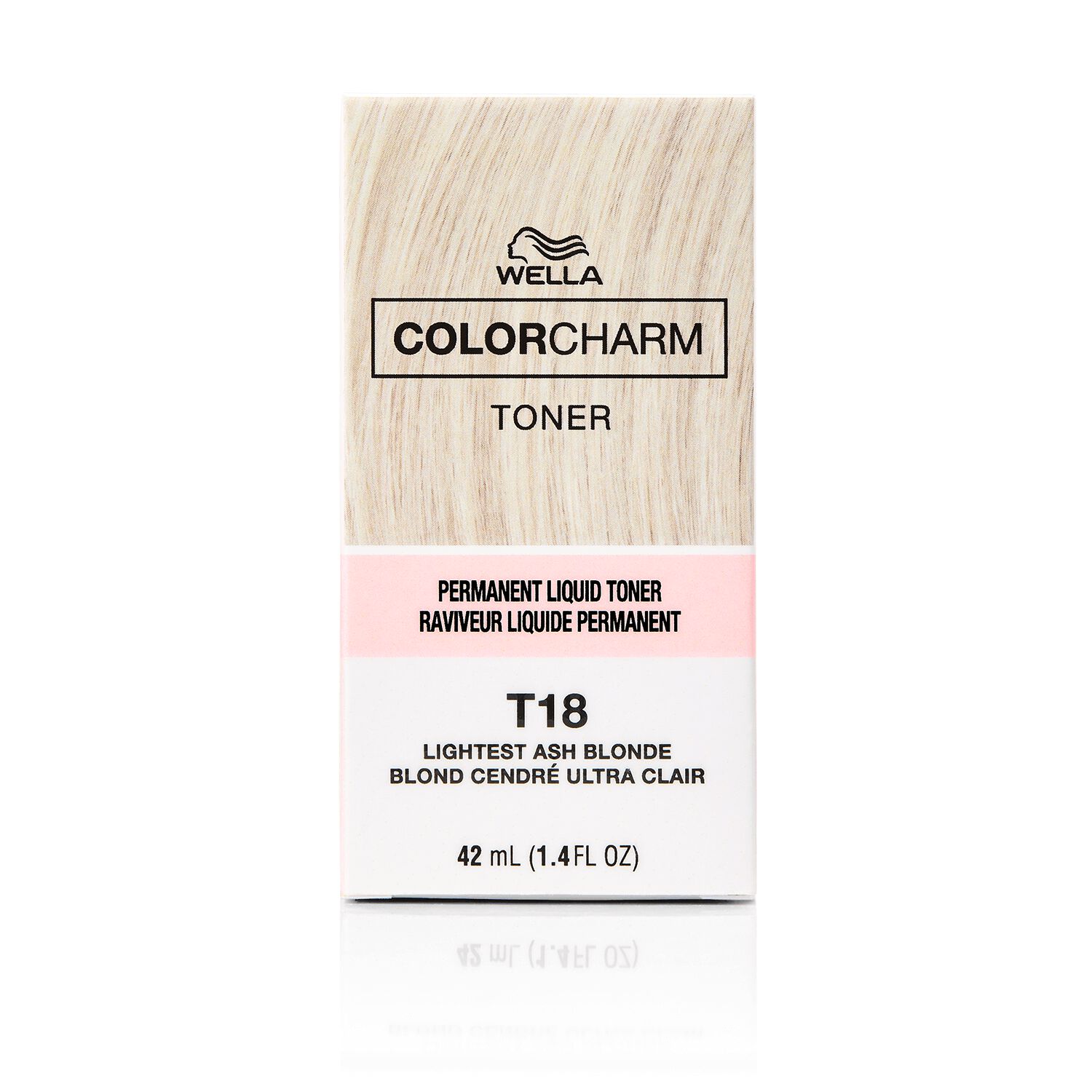 Wella® ColorCharm® T18 Lightest Ash Blonde Toner - 1.42 OZ | Sally Beauty