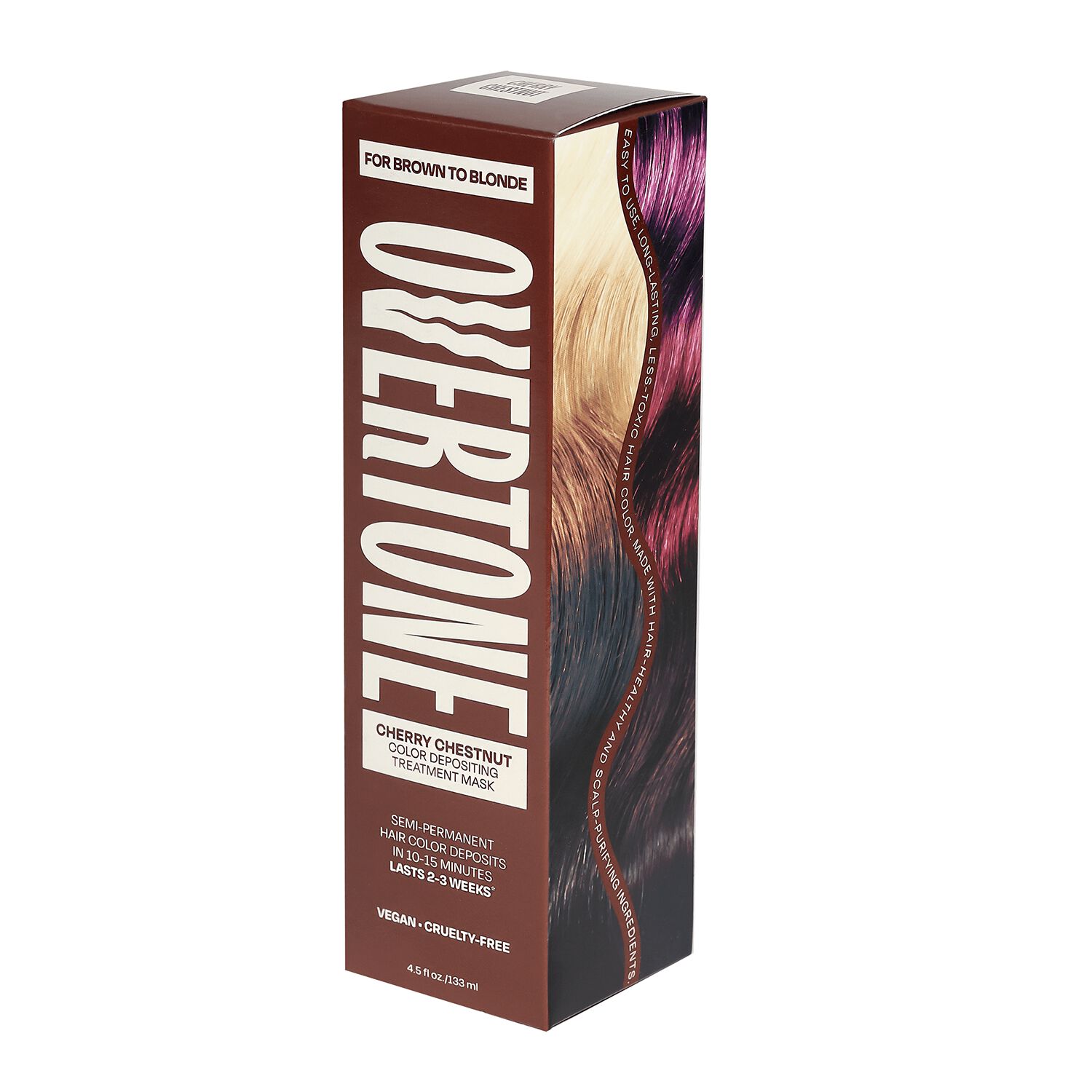 Overtone Color Depositing Treatment Mask Cherry Chestnut | Hair Color | Sally Beauty