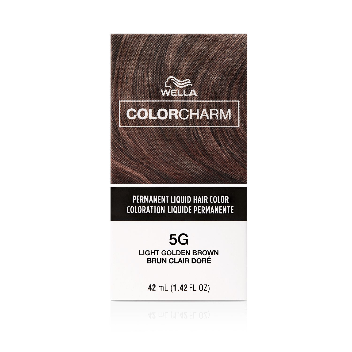 5G Light Golden Brown colorcharm Permanent Liquid Hair Color by Wella ...